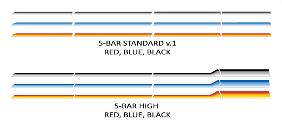 Bronco Sport 5-Bar Stripes — Underground Graphics