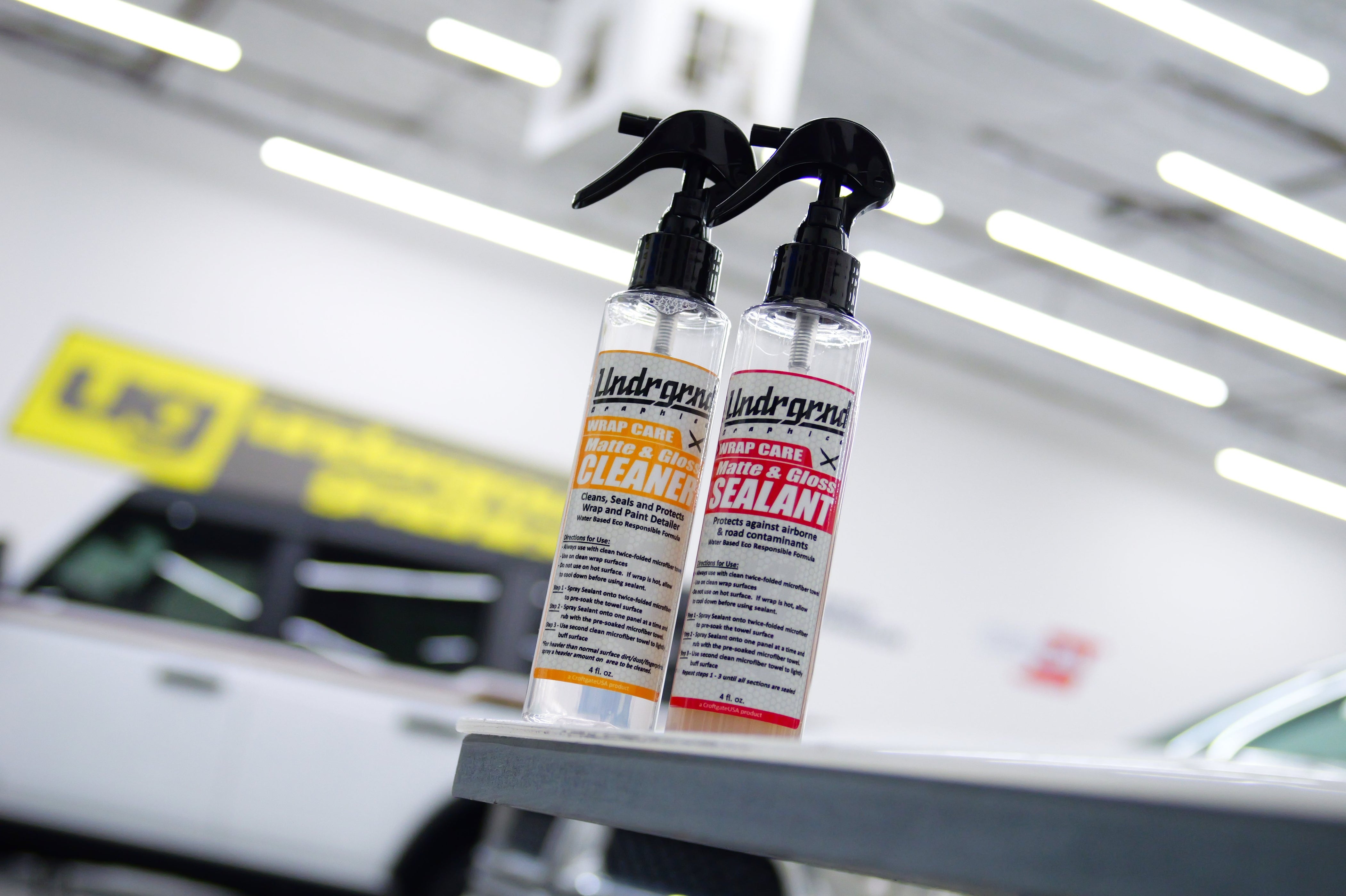 Vinyl Wrap Care Cleaner & Sealant — Underground Graphics