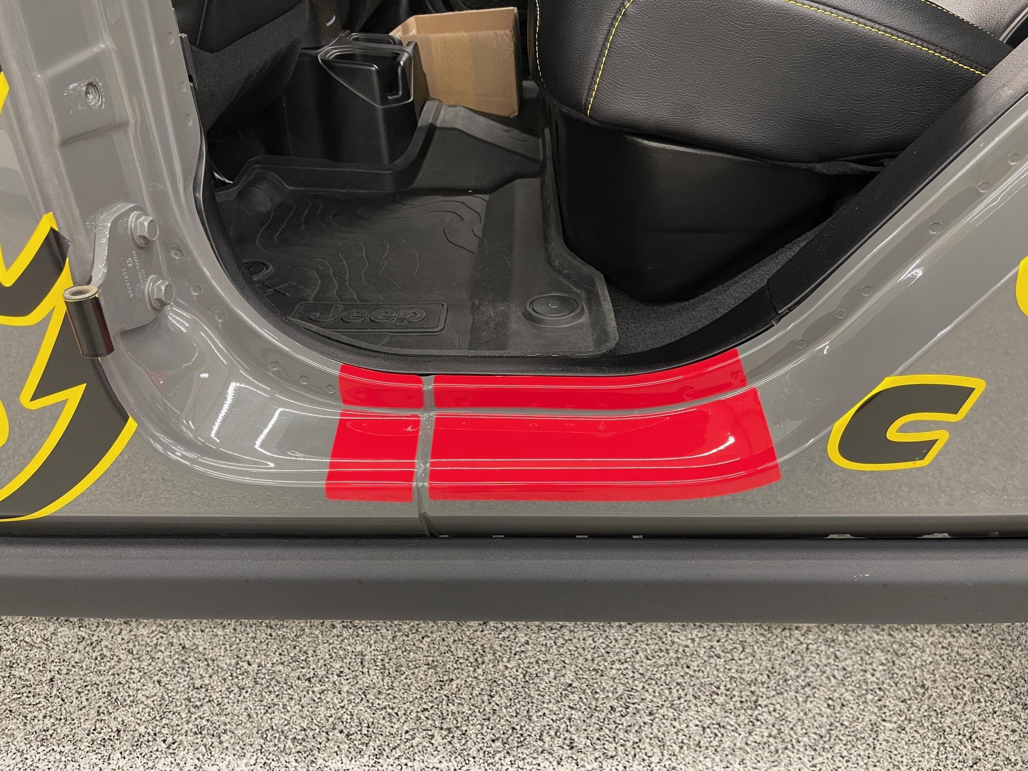 Jeep JL/JLU/JT PPF Door Sills — Underground Graphics
