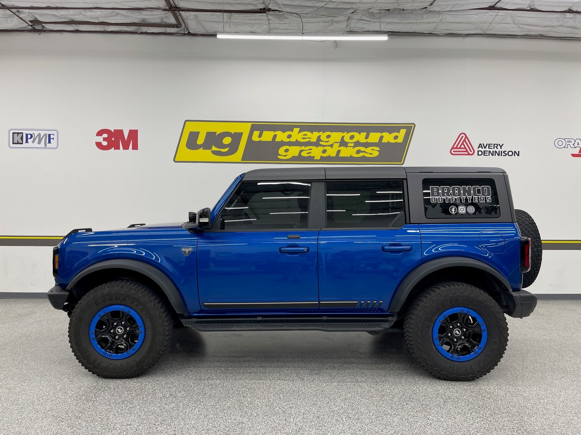 Bronco Sasquatch Beadlock Wrap (Set of 6) — Underground Graphics