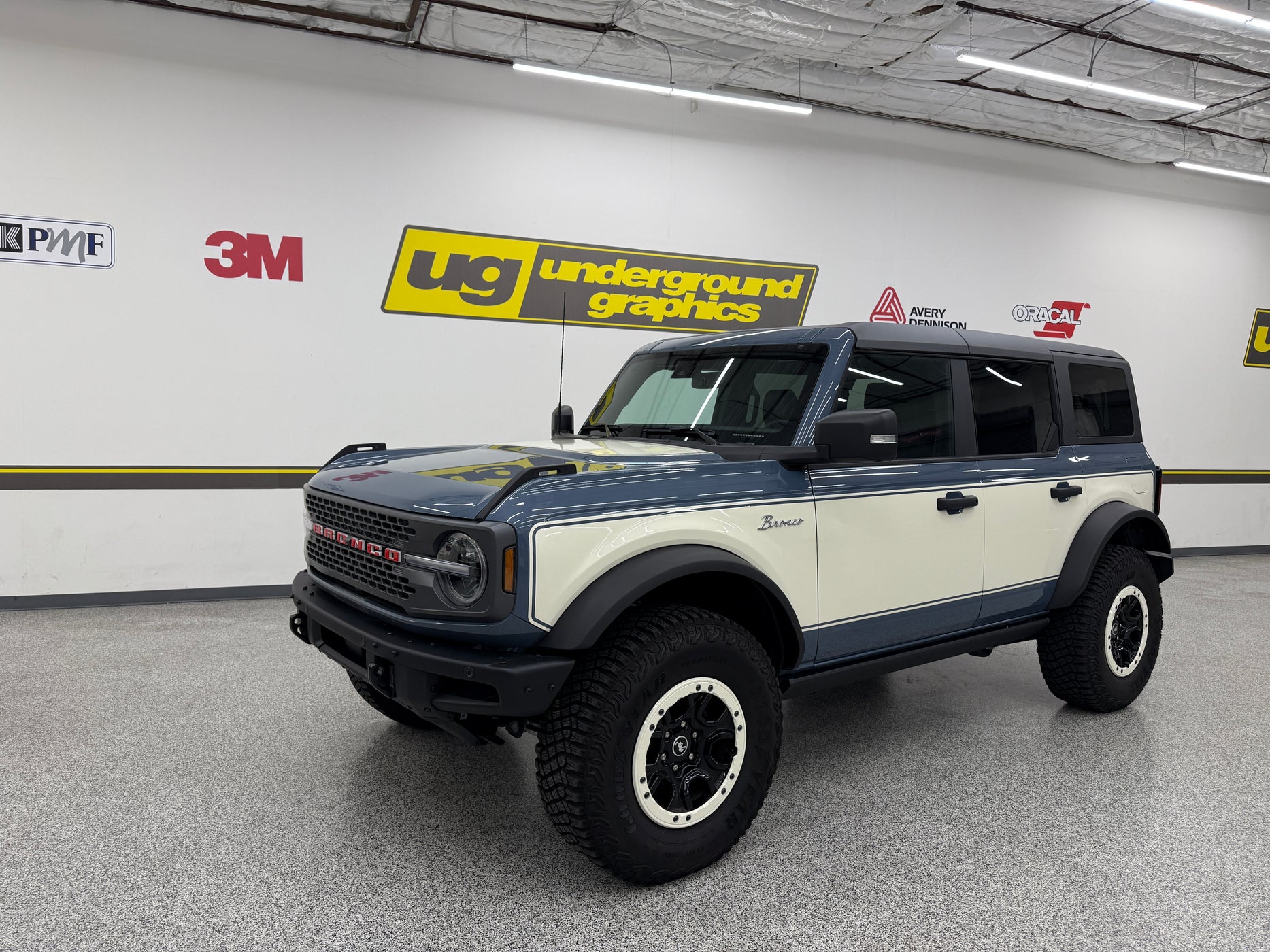 Bronco Retro Side Panels — Underground Graphics