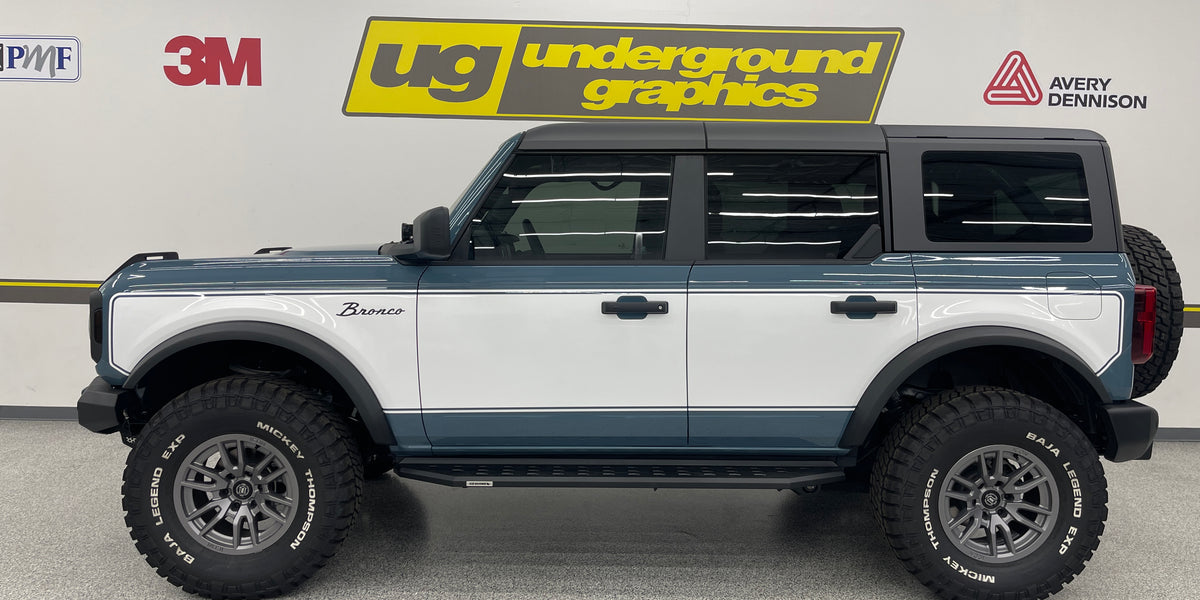 Bronco Retro Side Panels — Underground Graphics