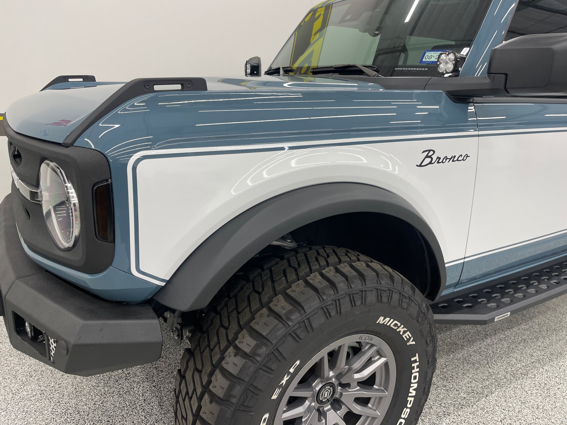 Bronco Retro Side Panels — Underground Graphics