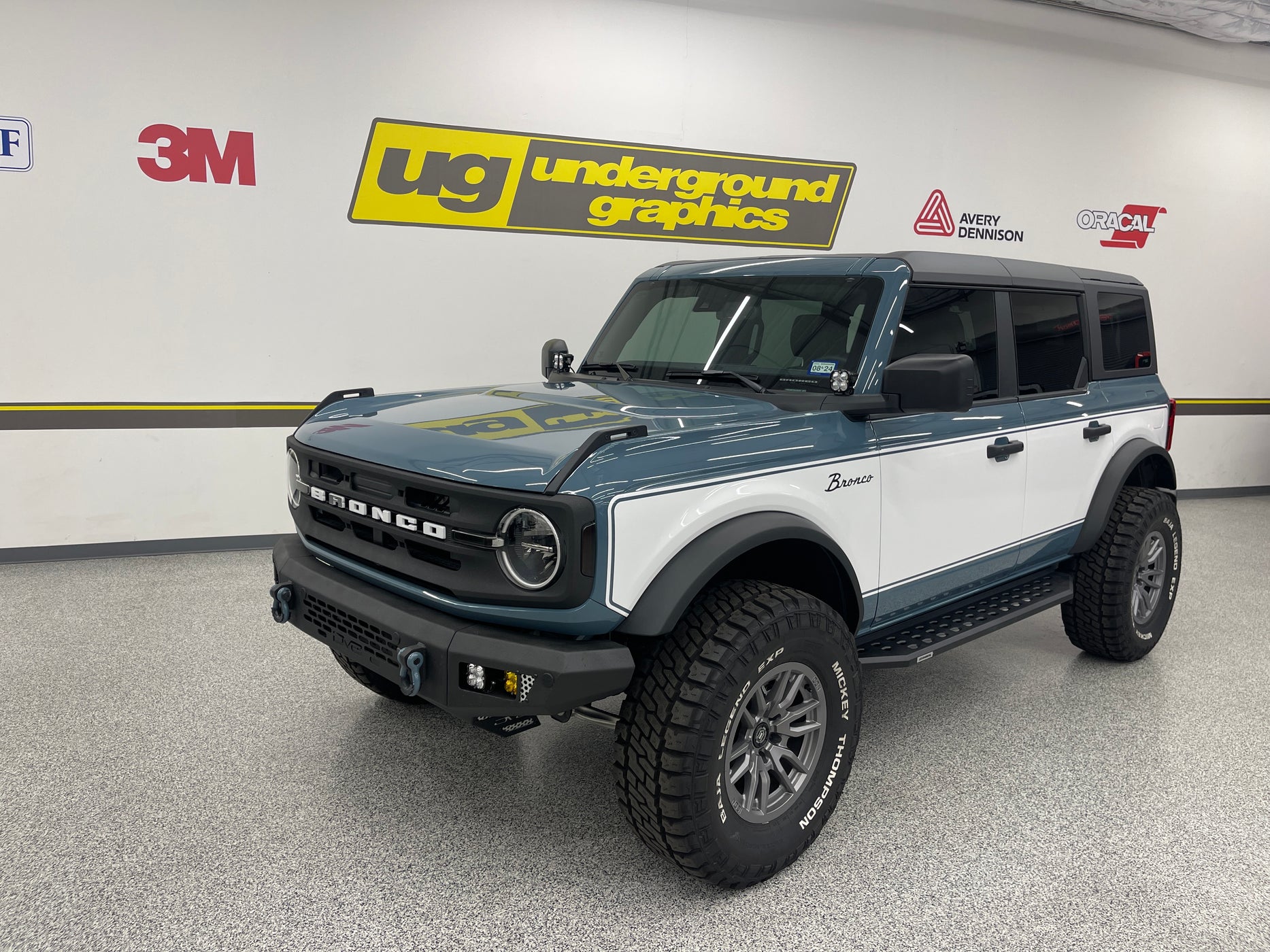 Bronco Retro Side Panels — Underground Graphics