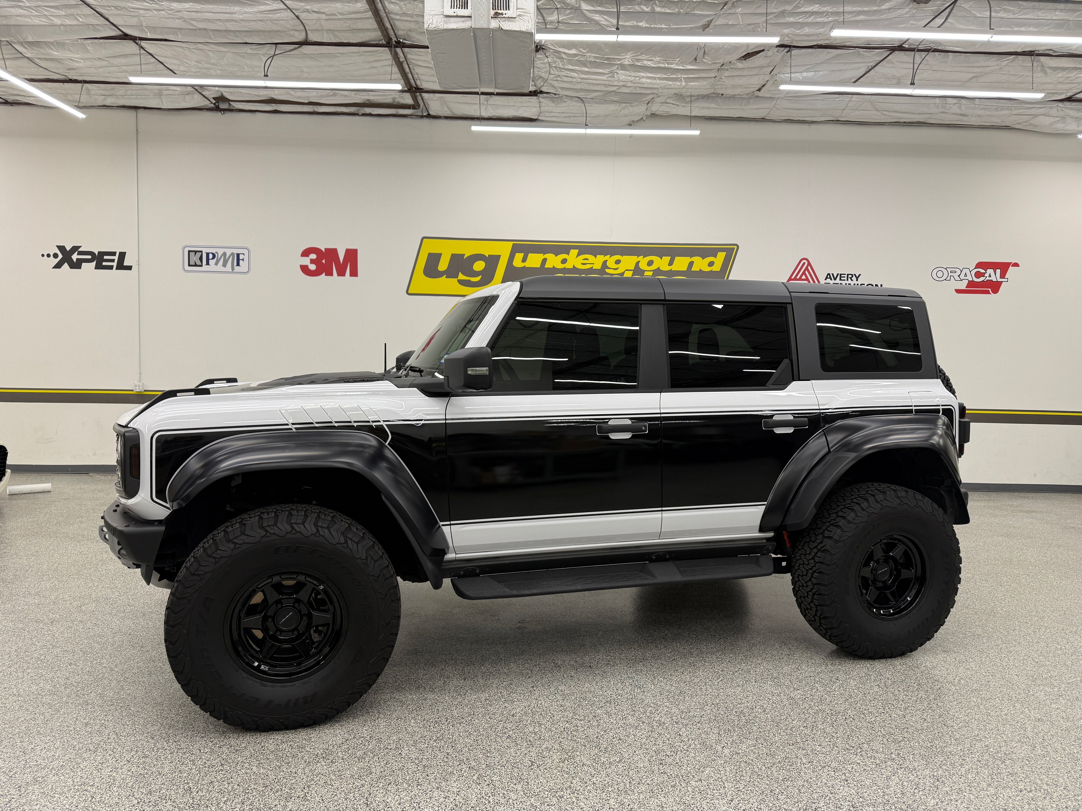 Bronco Raptor Retro Side Panels — Underground Graphics