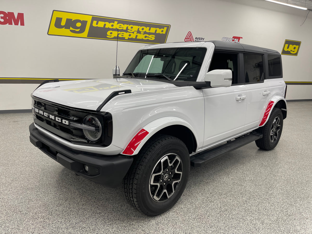 Bronco 2021+ Fender Flare PPF — Underground Graphics