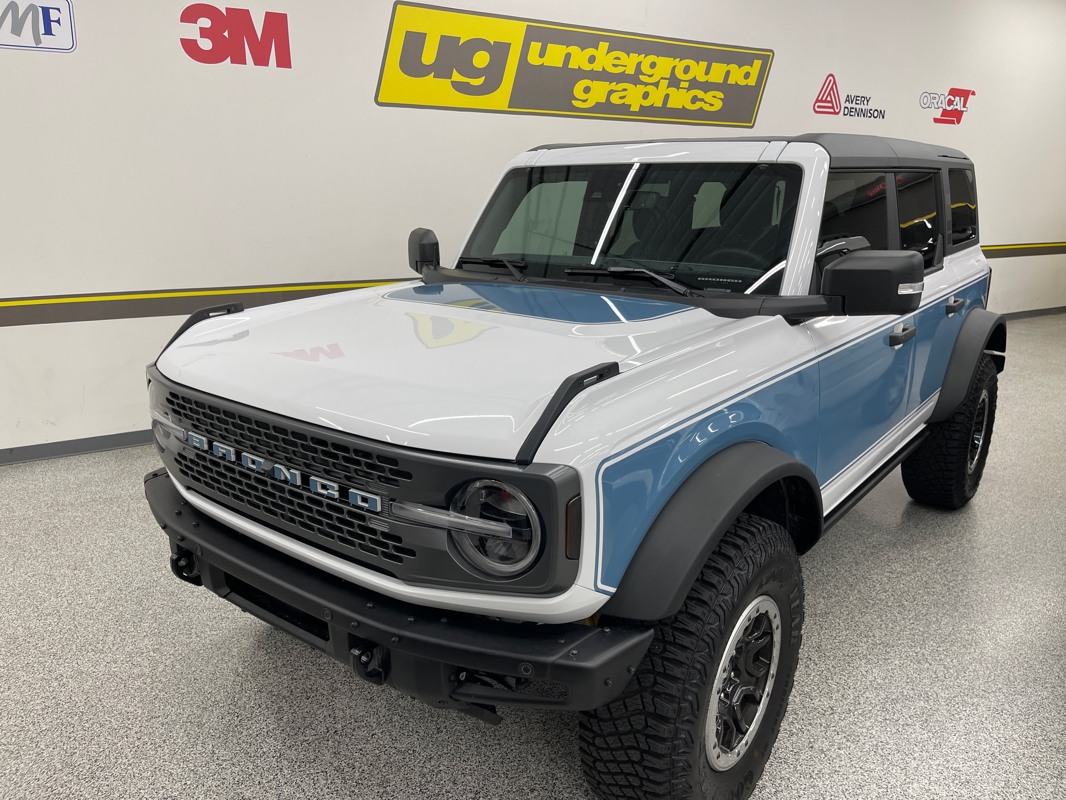 Bronco Retro Side Panels — Underground Graphics