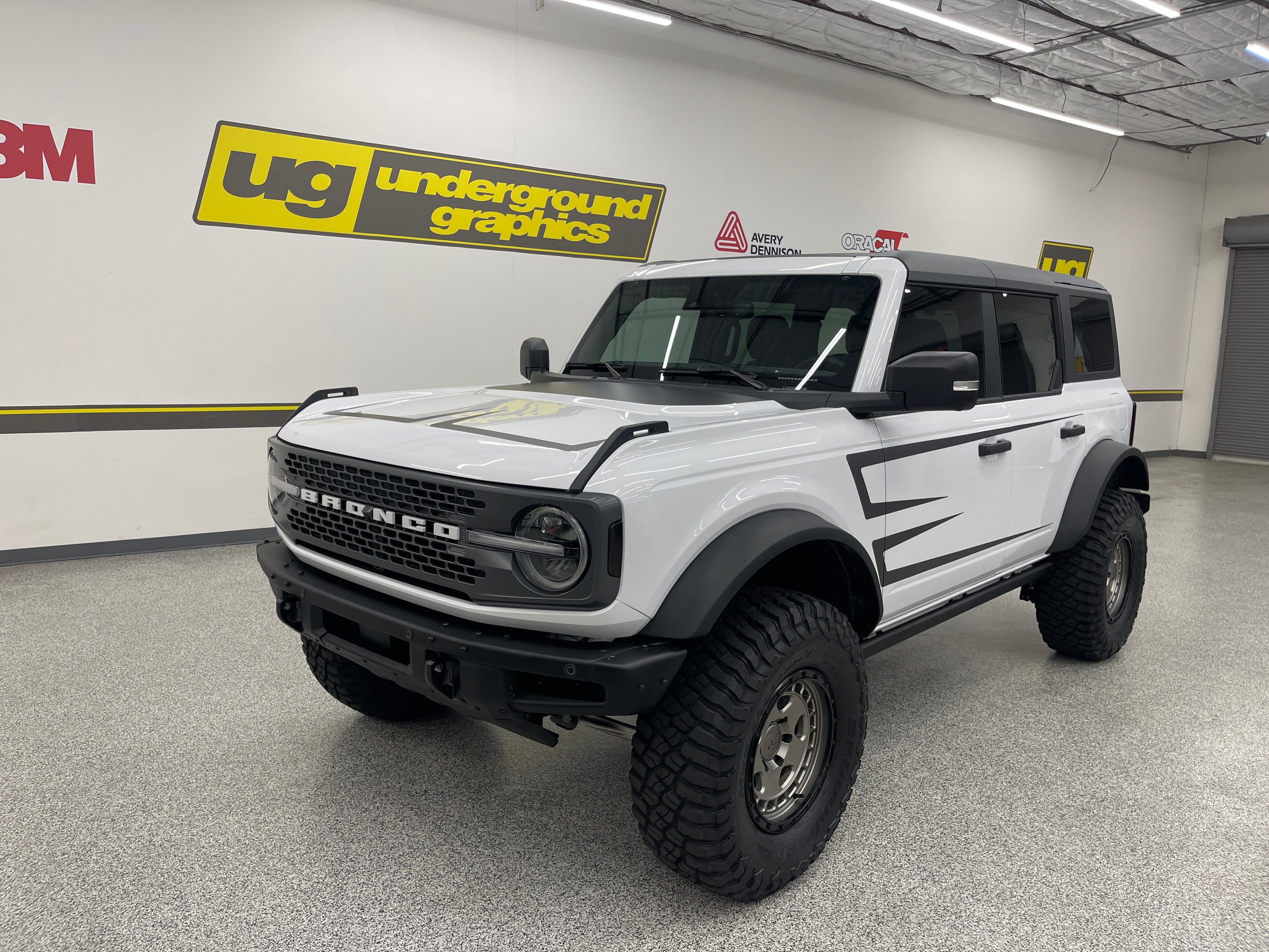 Bronco MAXXED kit — Underground Graphics