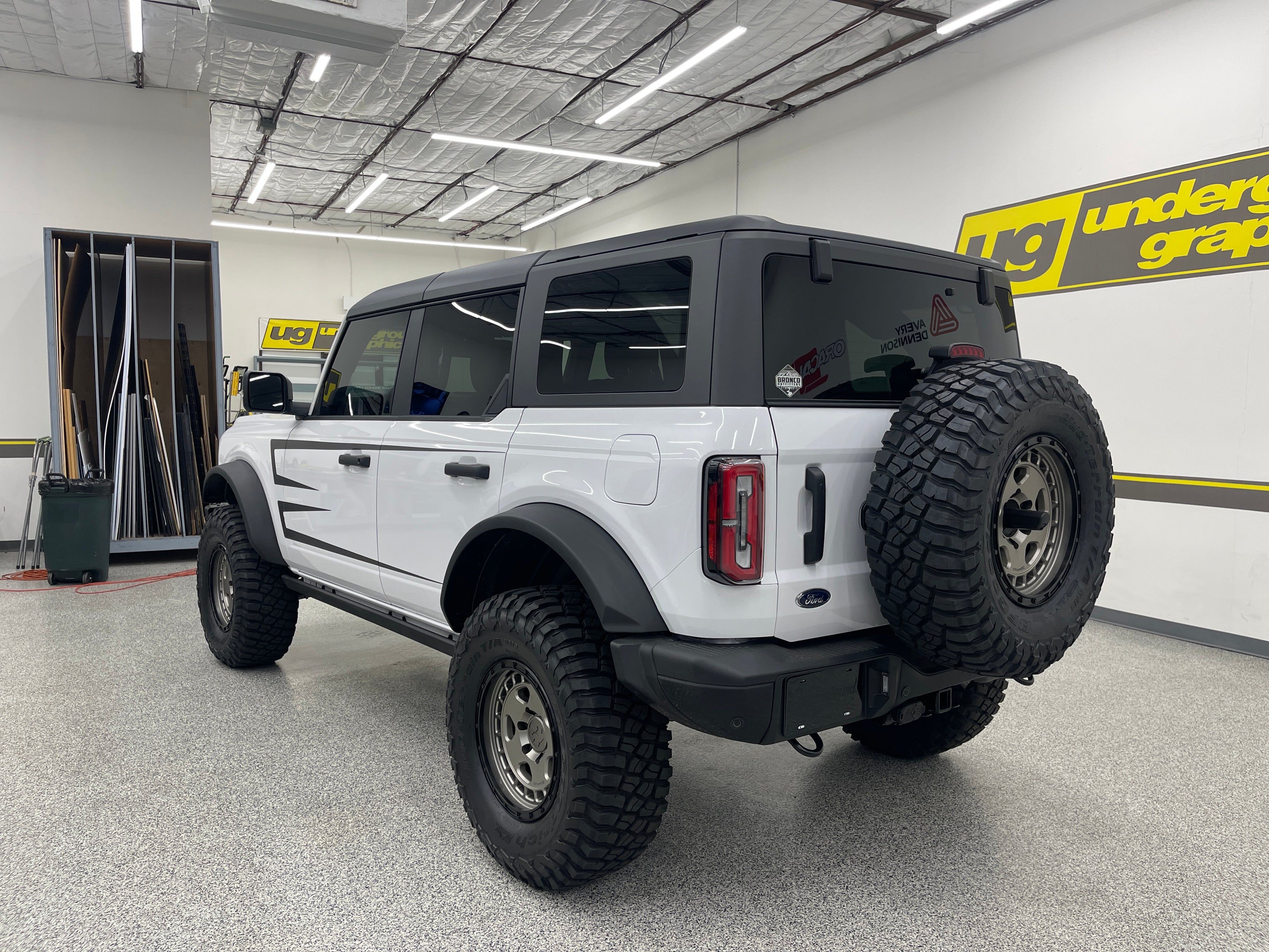 Bronco MAXXED kit — Underground Graphics