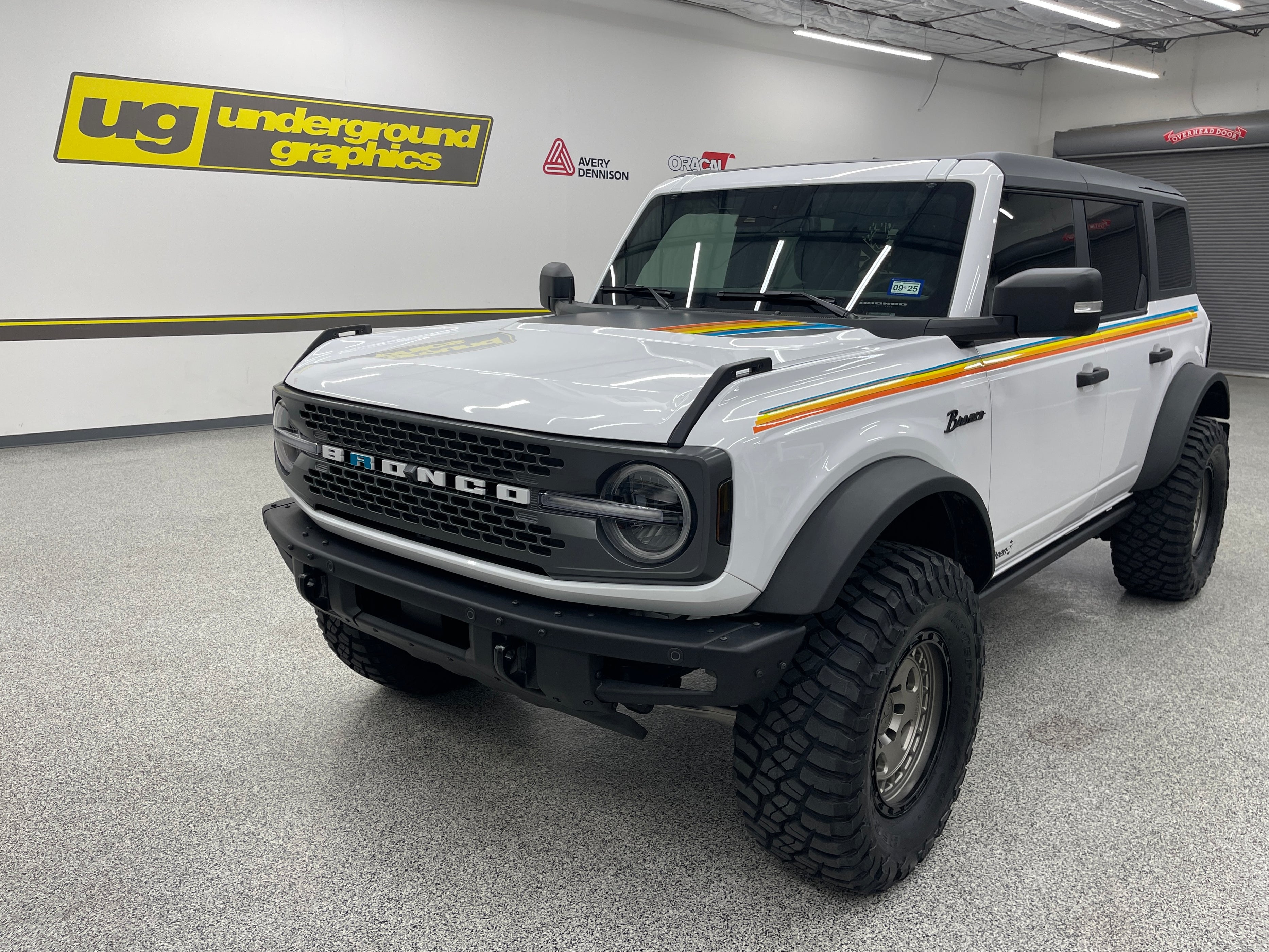 Bronco Cutback Stripe Kit — Underground Graphics