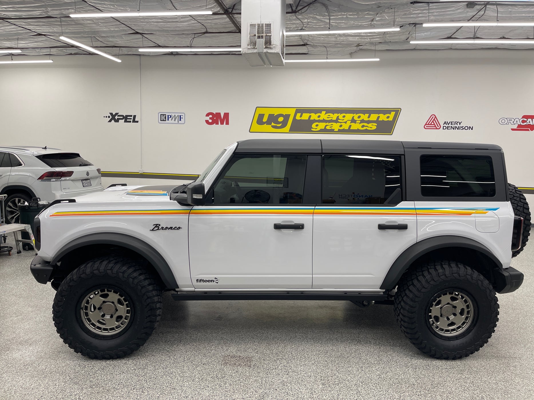 Bronco Cutback Stripe Kit — Underground Graphics