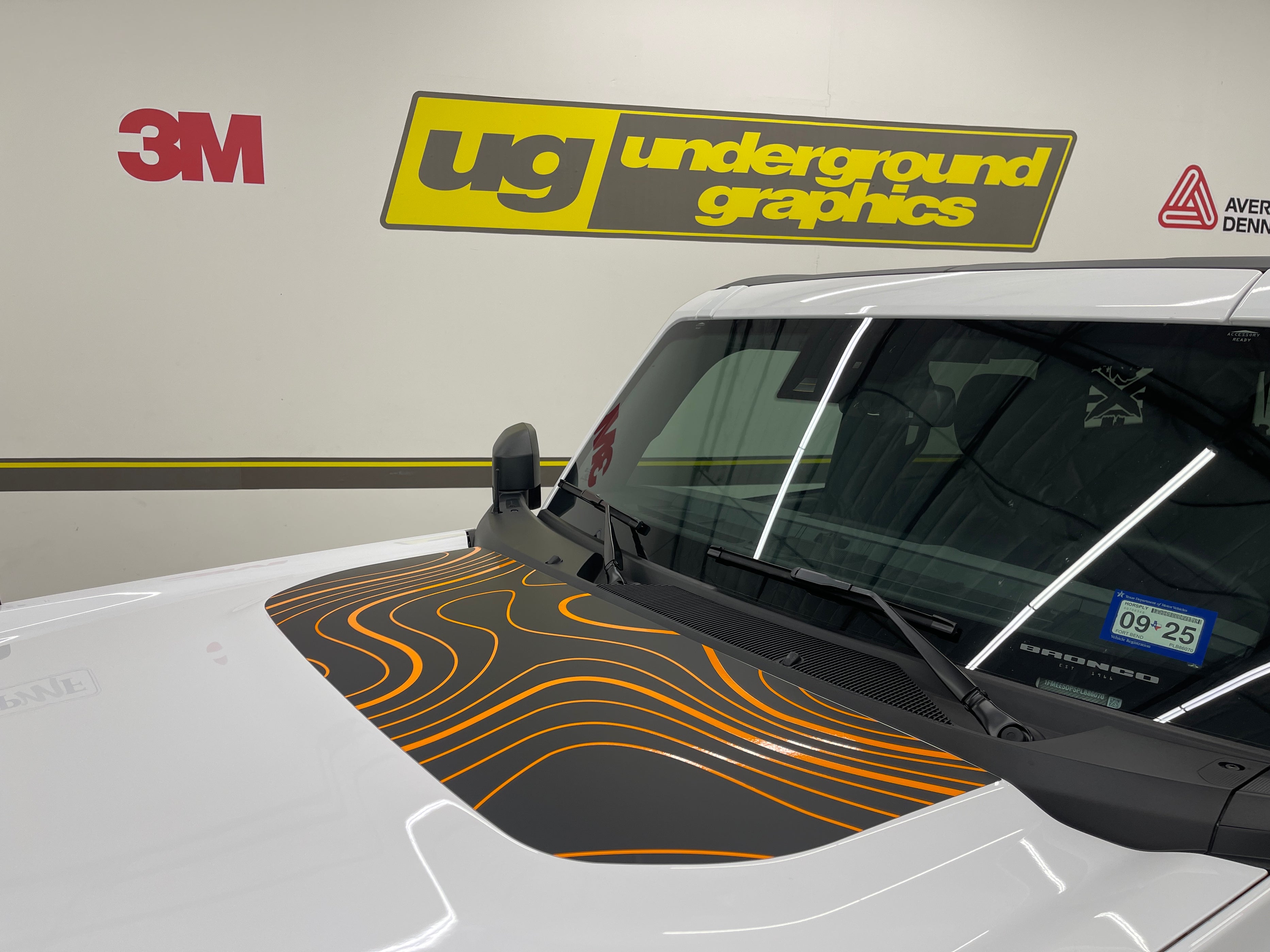 Bronco DRIFT Topography Kit — Underground Graphics