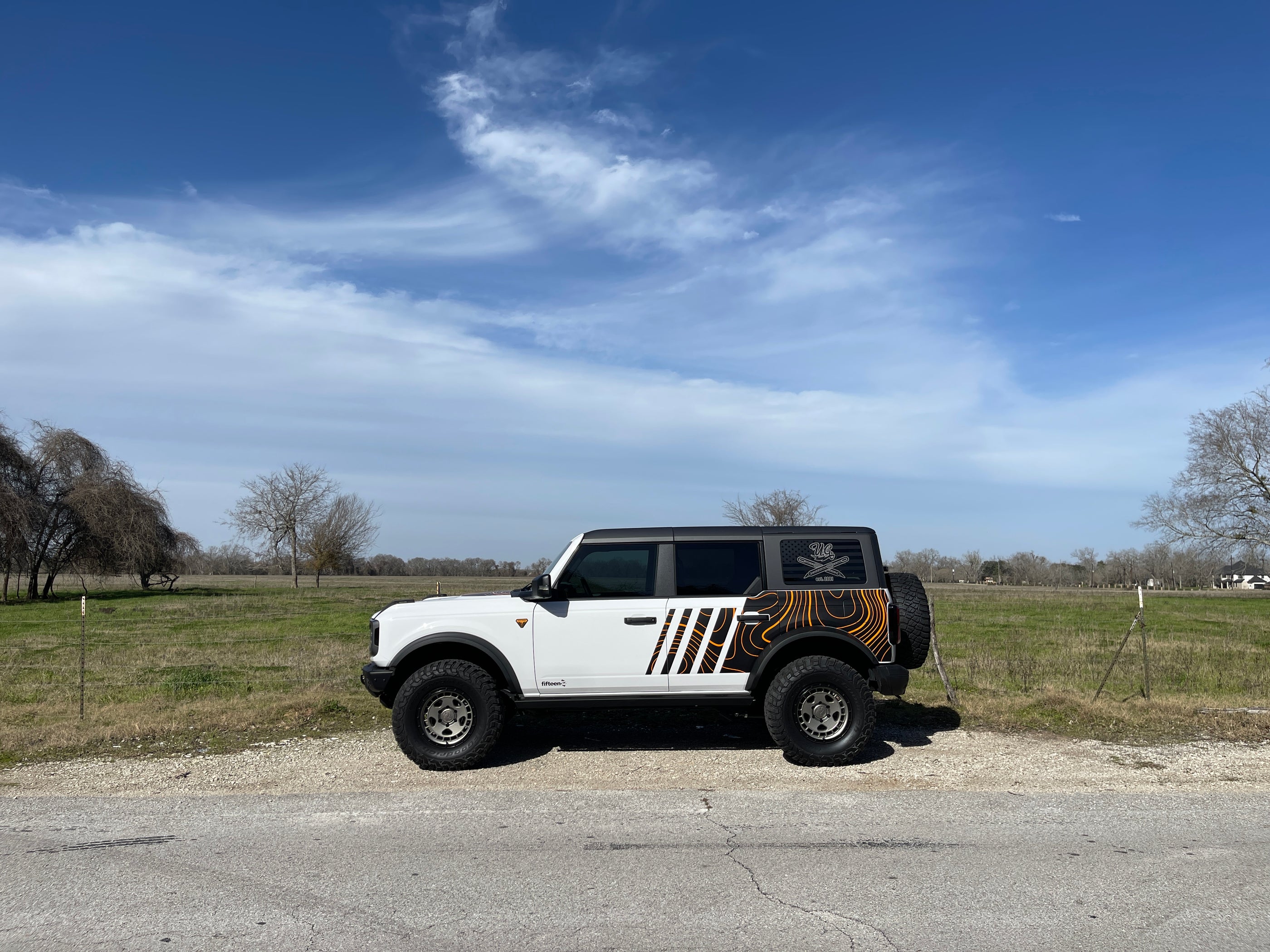 Bronco DRIFT Topography Kit — Underground Graphics