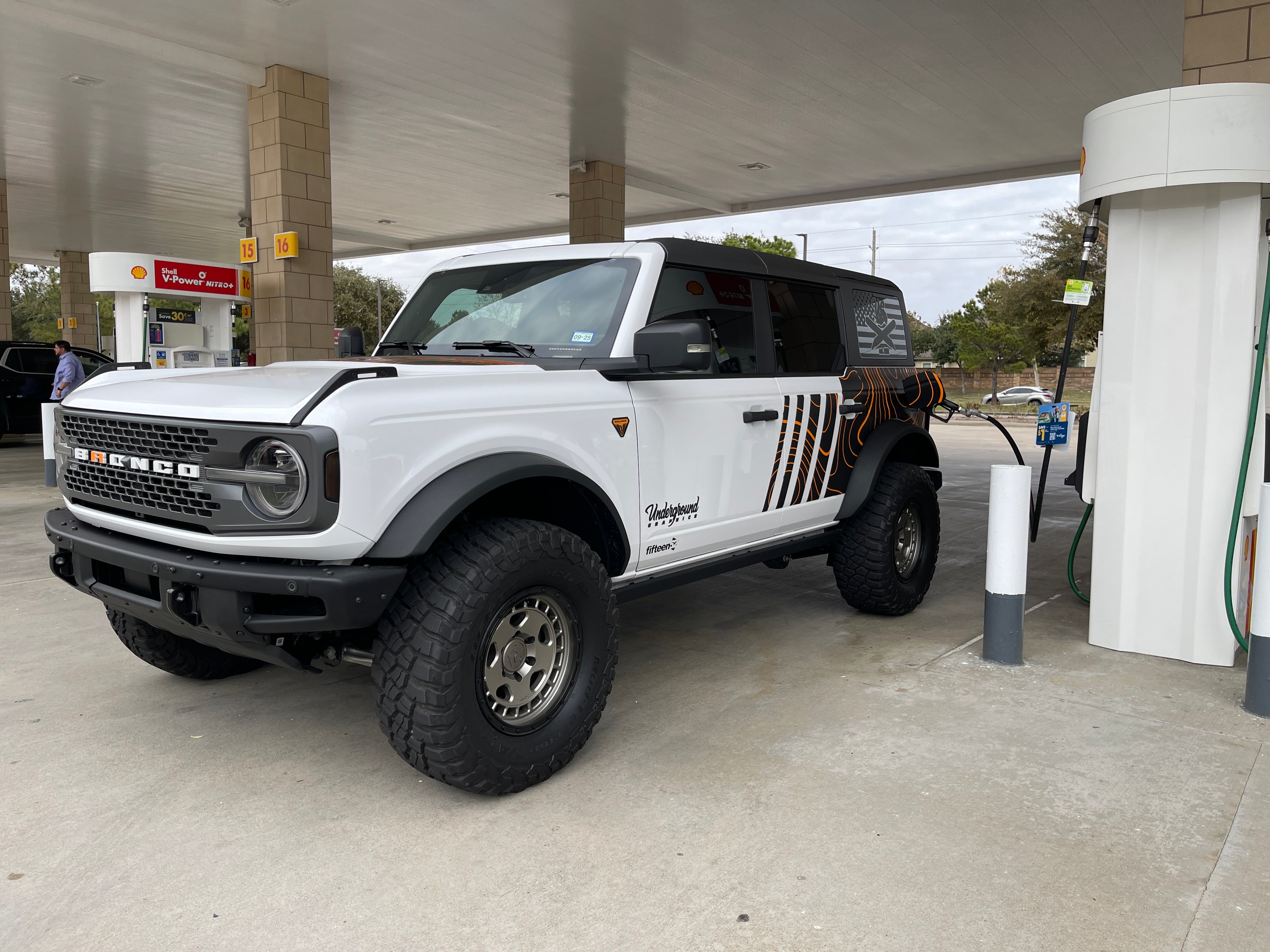 Bronco DRIFT Topography Kit — Underground Graphics