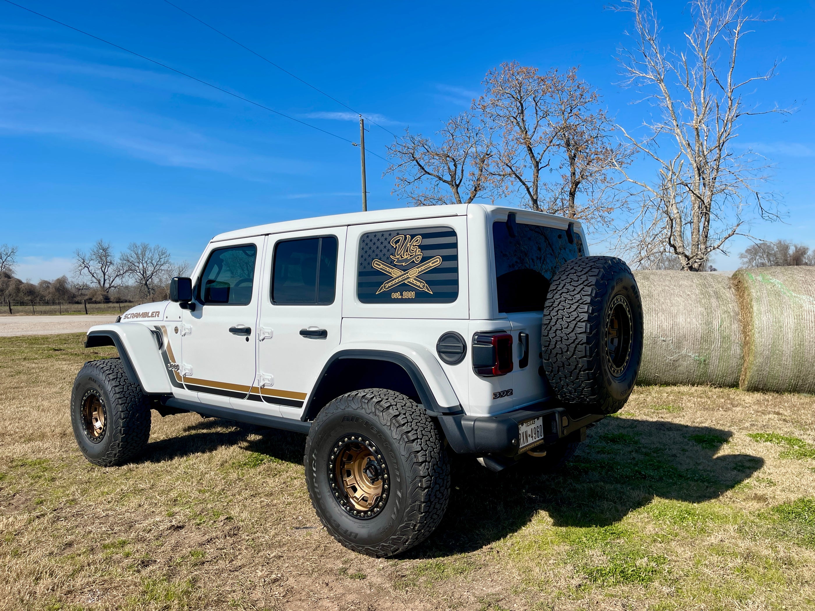 Jeep Wrangler Scrambled Retro Kit (JL & JLU) — Underground Graphics