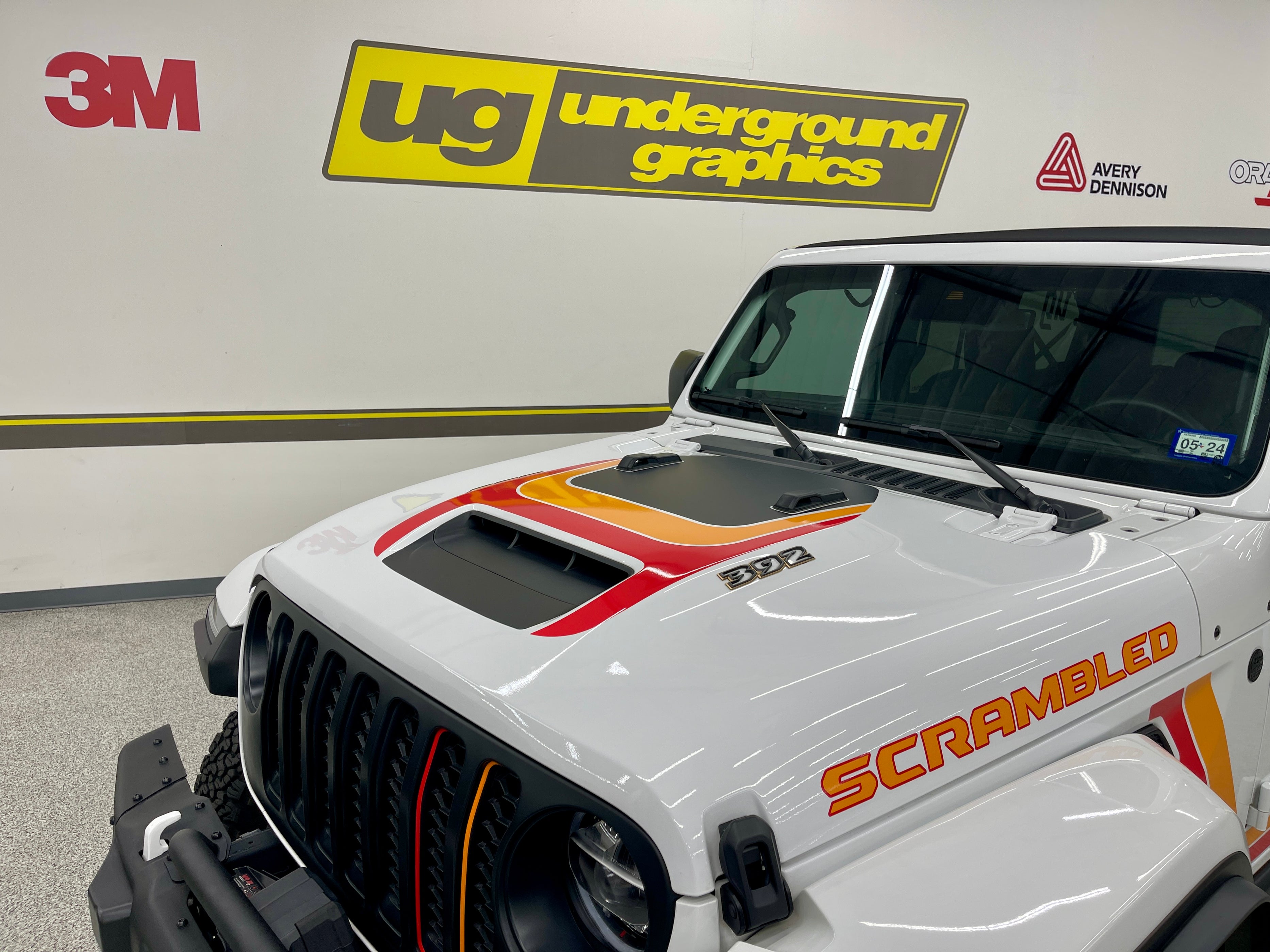 Jeep Wrangler Scrambled Retro Kit (JL & JLU) — Underground Graphics