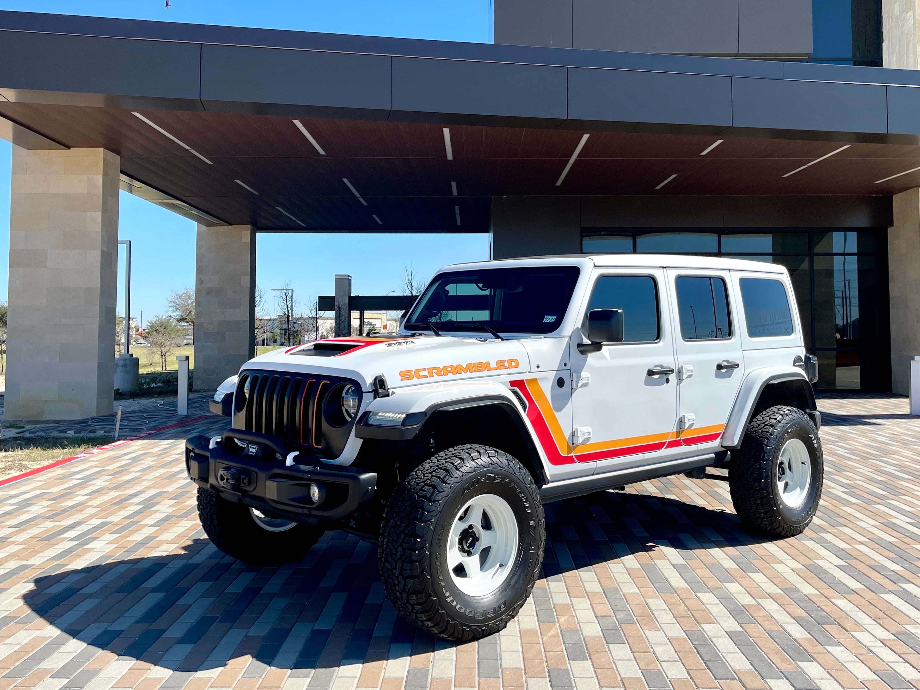 Jeep Wrangler Scrambled Retro Kit (JL & JLU) — Underground Graphics