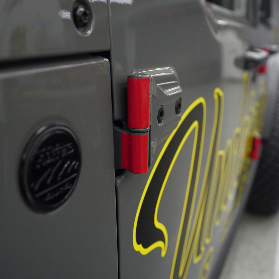 Jeep JL/JLU/JT Door Hinge PPF — Underground Graphics