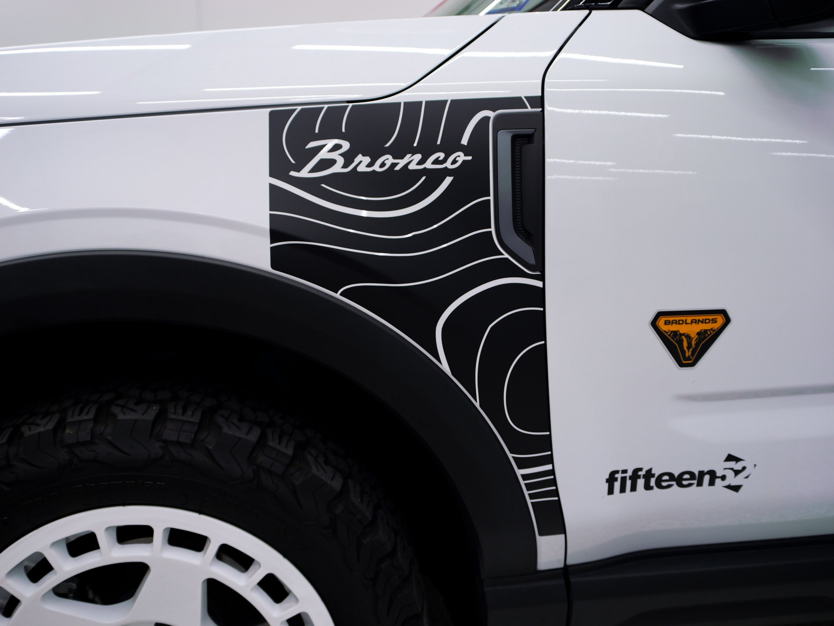 Bronco Sport "Glade" Fender Graphics (2-Color Die-Cut) — Underground ...