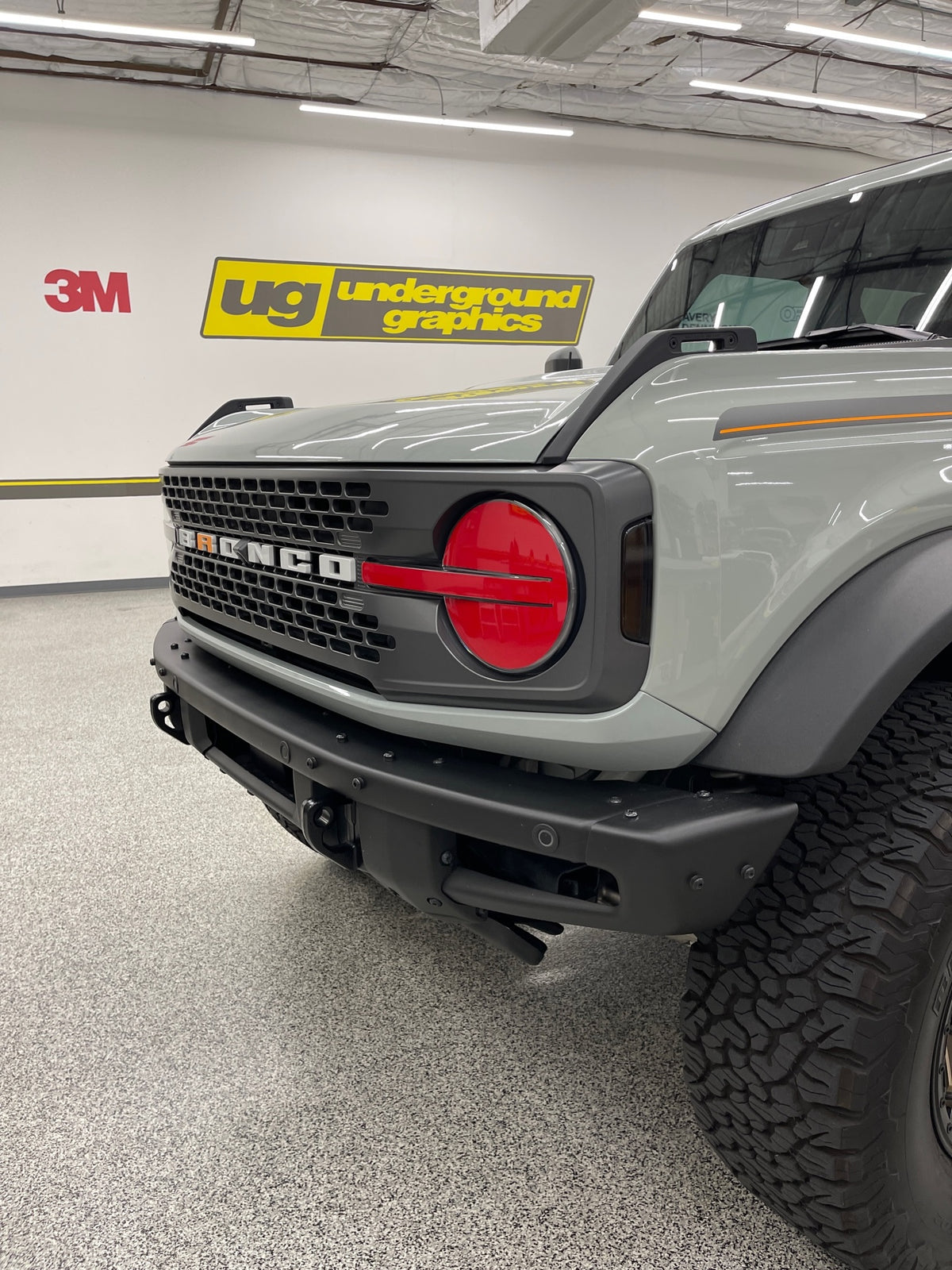 Bronco Headlight PPF (Pair) — Underground Graphics