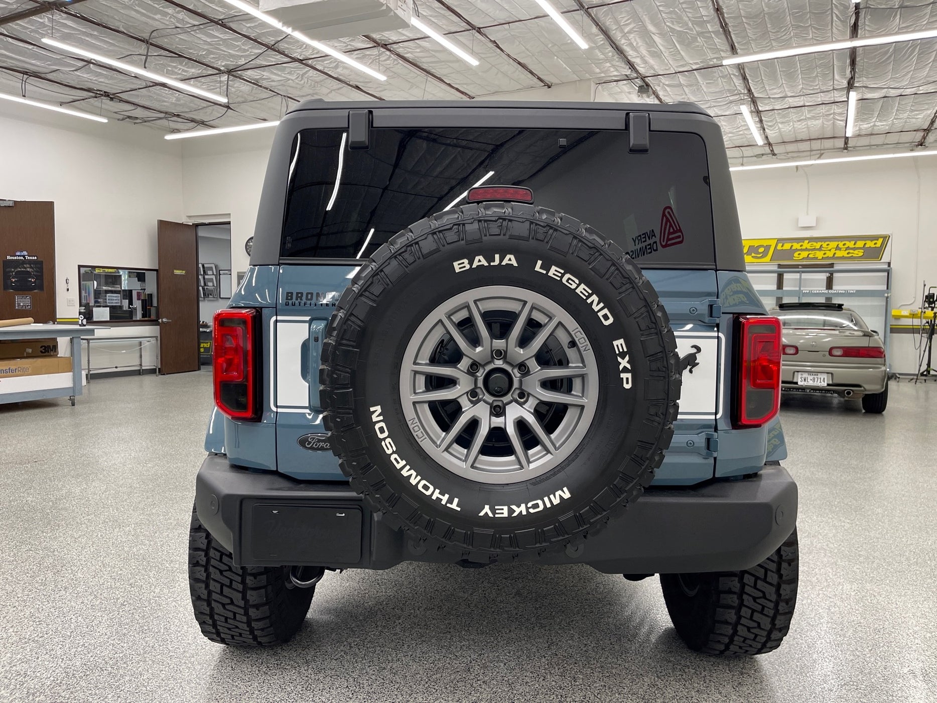 Bronco Retro Side Panels — Underground Graphics