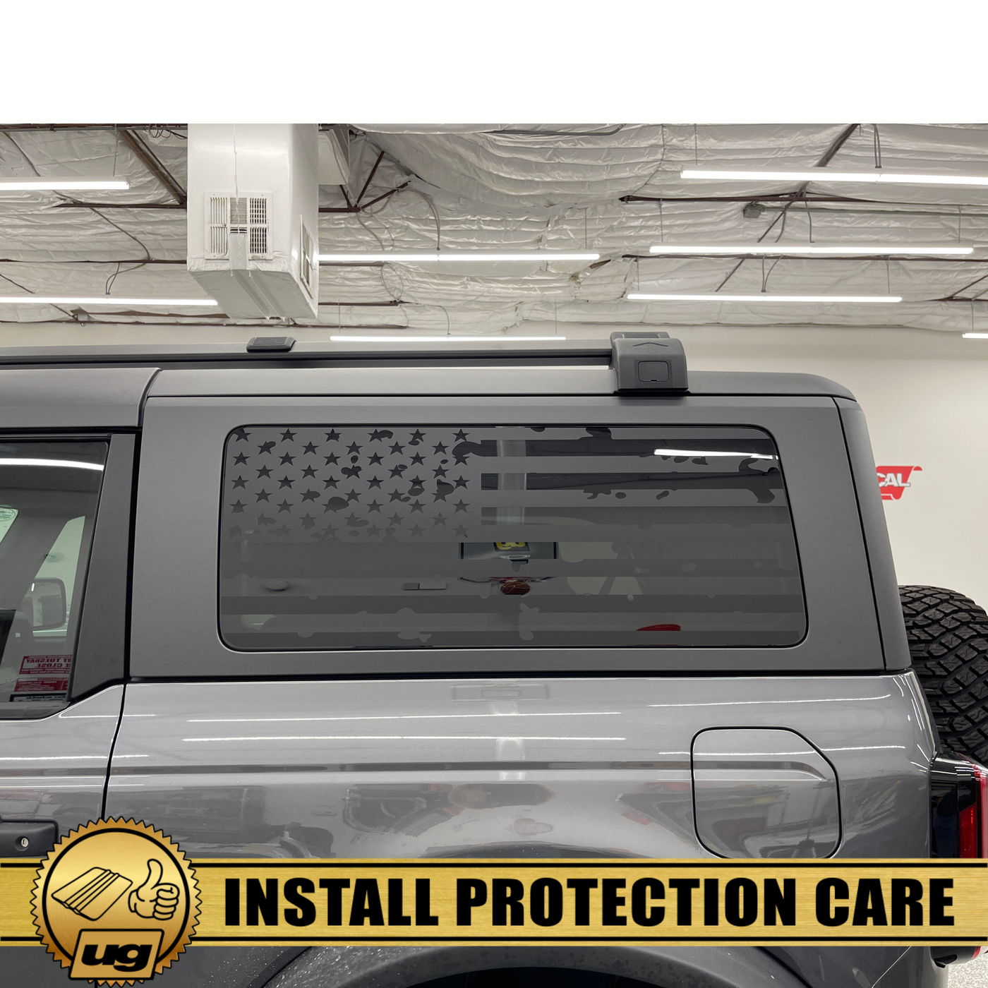 Bronco (Side) Window Flags — Underground Graphics