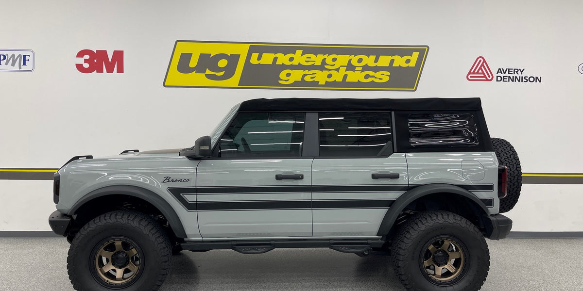 Bronco Explorer Kit — Underground Graphics