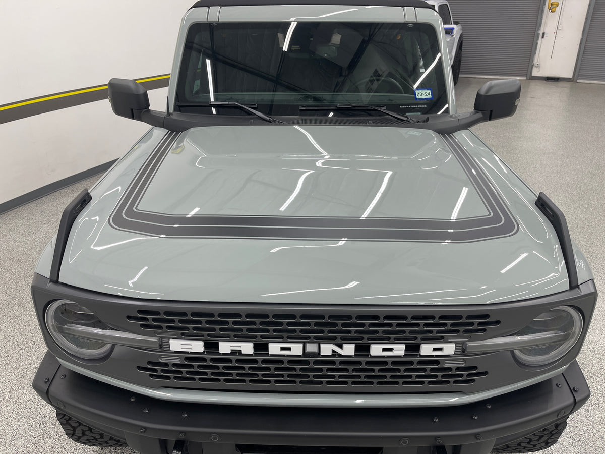 Bronco Explorer Hood Graphics — Underground Graphics