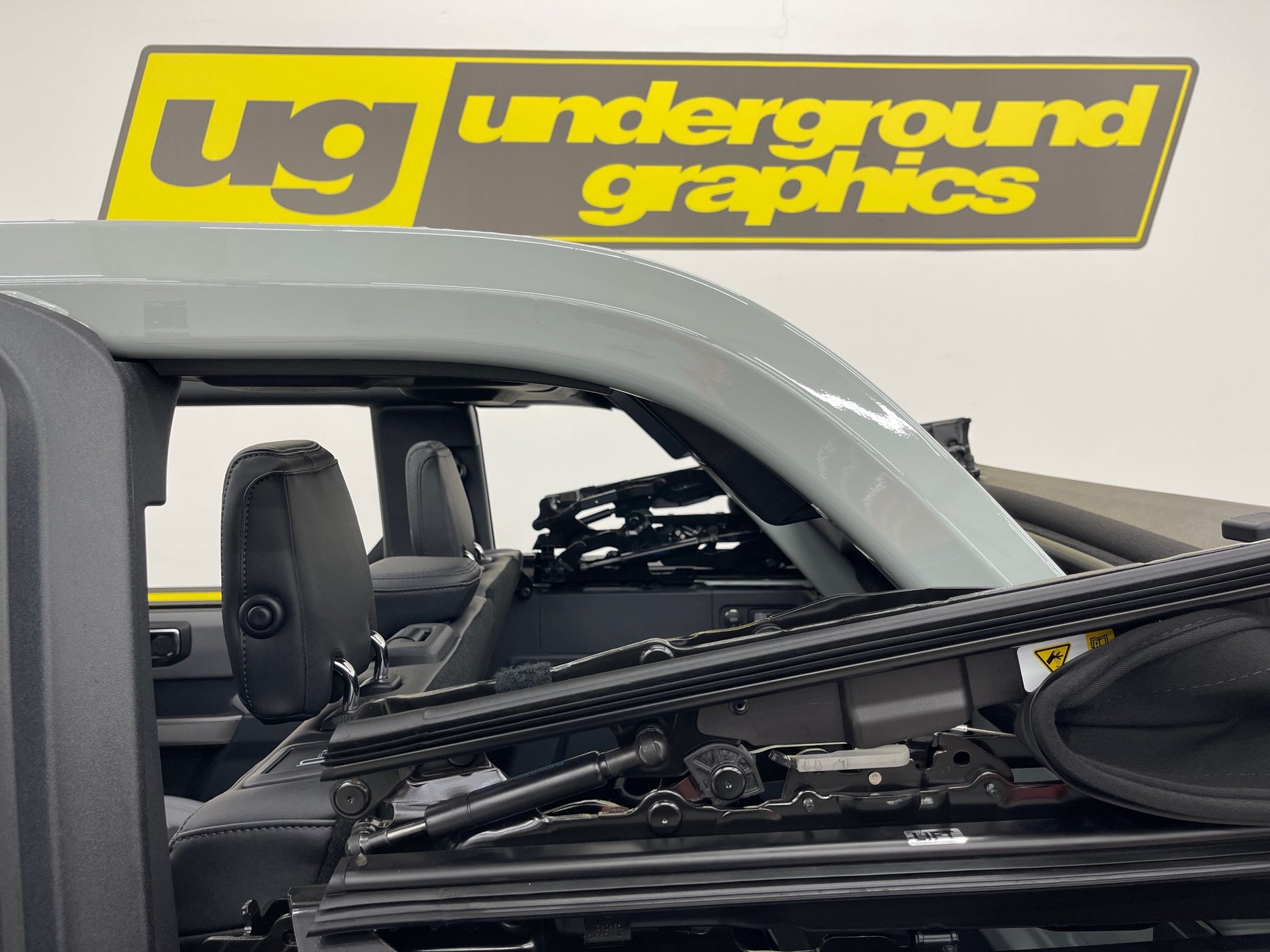 Ford Bronco Rear Roll Bar PPF Shield (2021+) — Underground Graphics