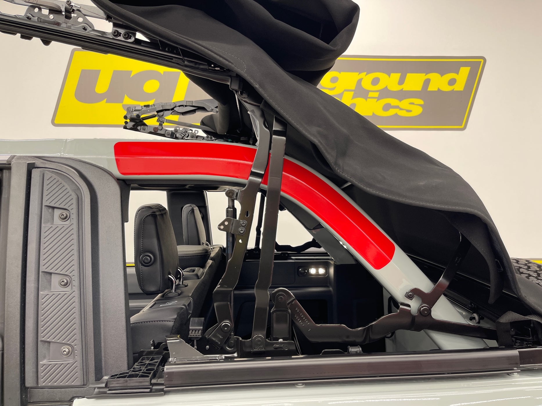 Ford Bronco Rear Roll Bar PPF Shield (2021+) — Underground Graphics