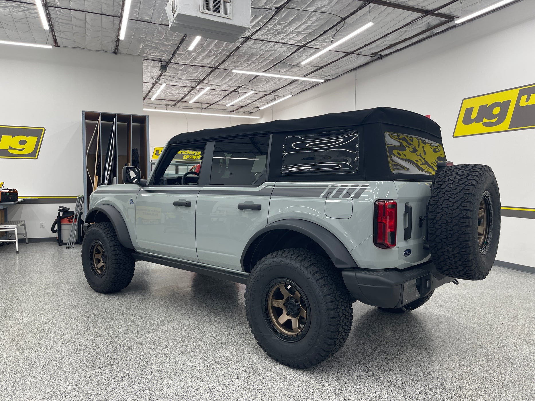 Bronco "First High" Version 1 Stripes — Underground Graphics