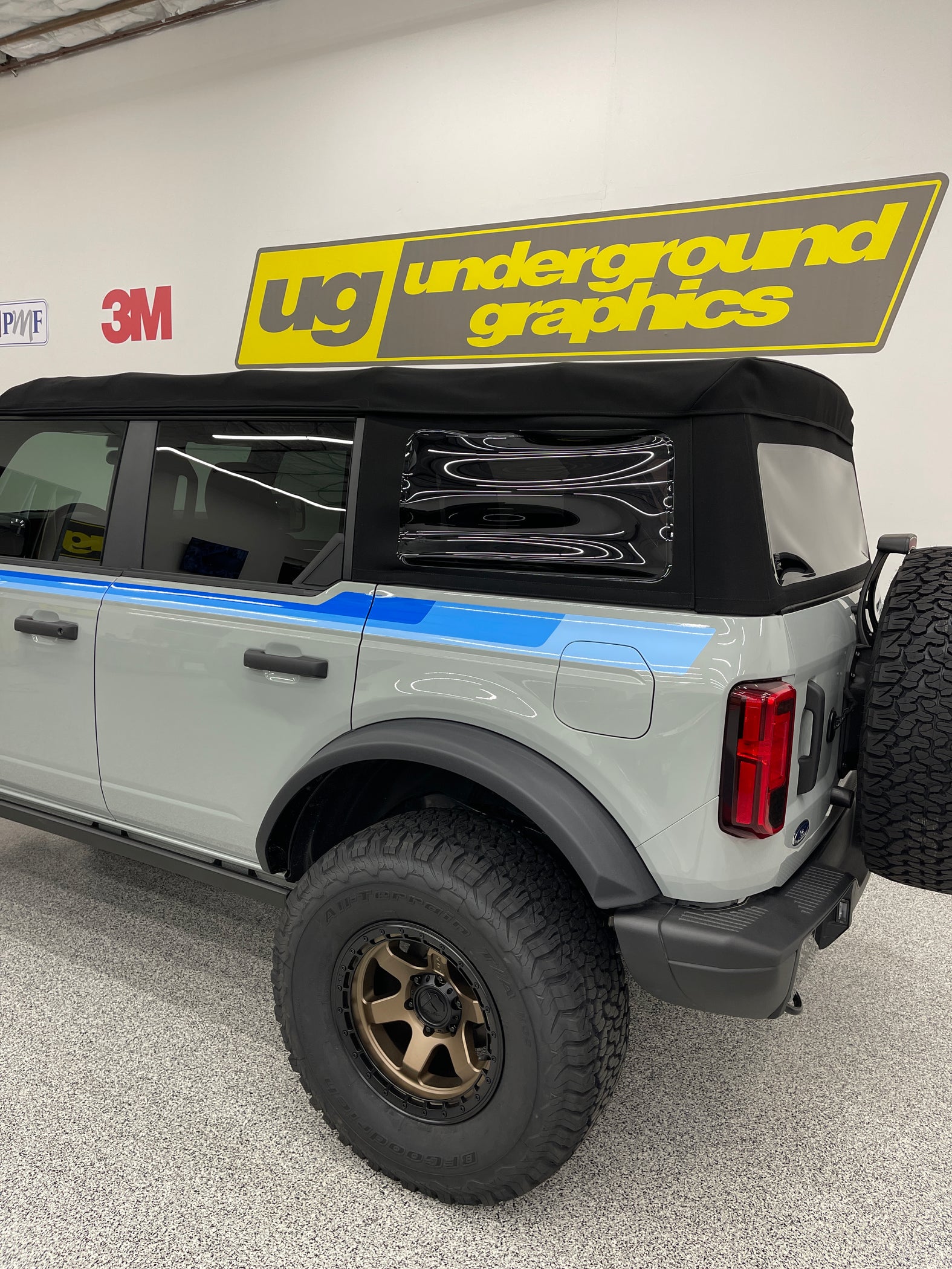 Bronco 3-Bar Stripes 2021+ — Underground Graphics