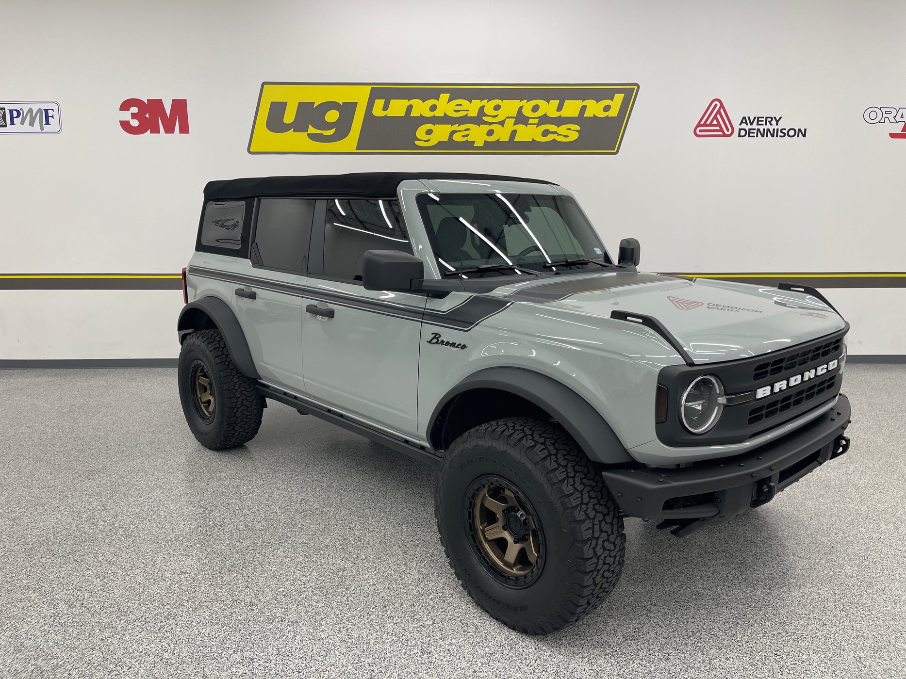 Bronco Retro Hockey Style (Full Kit) — Underground Graphics