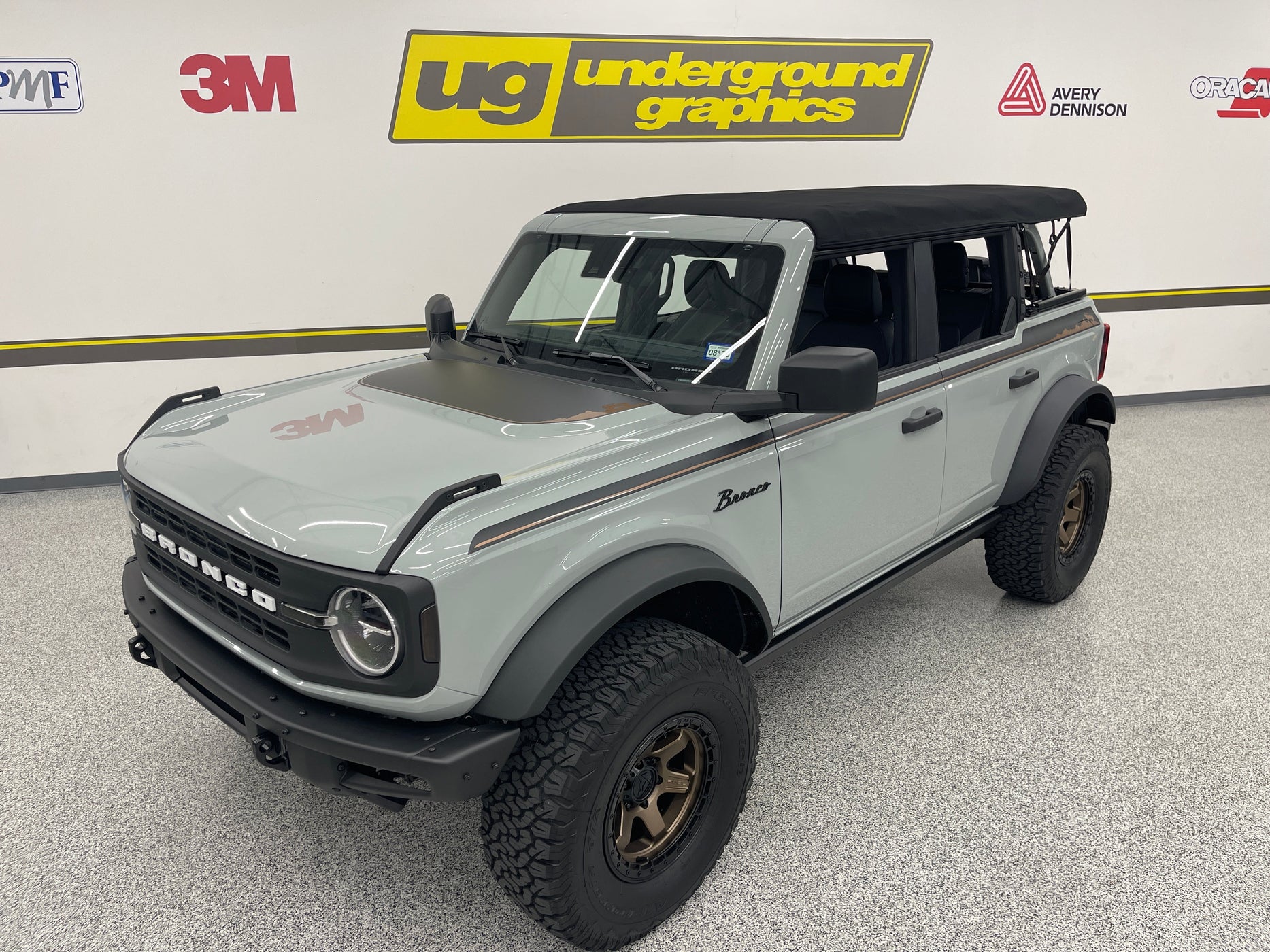 Bronco 2021+ On the Rocks (Pieces) — Underground Graphics