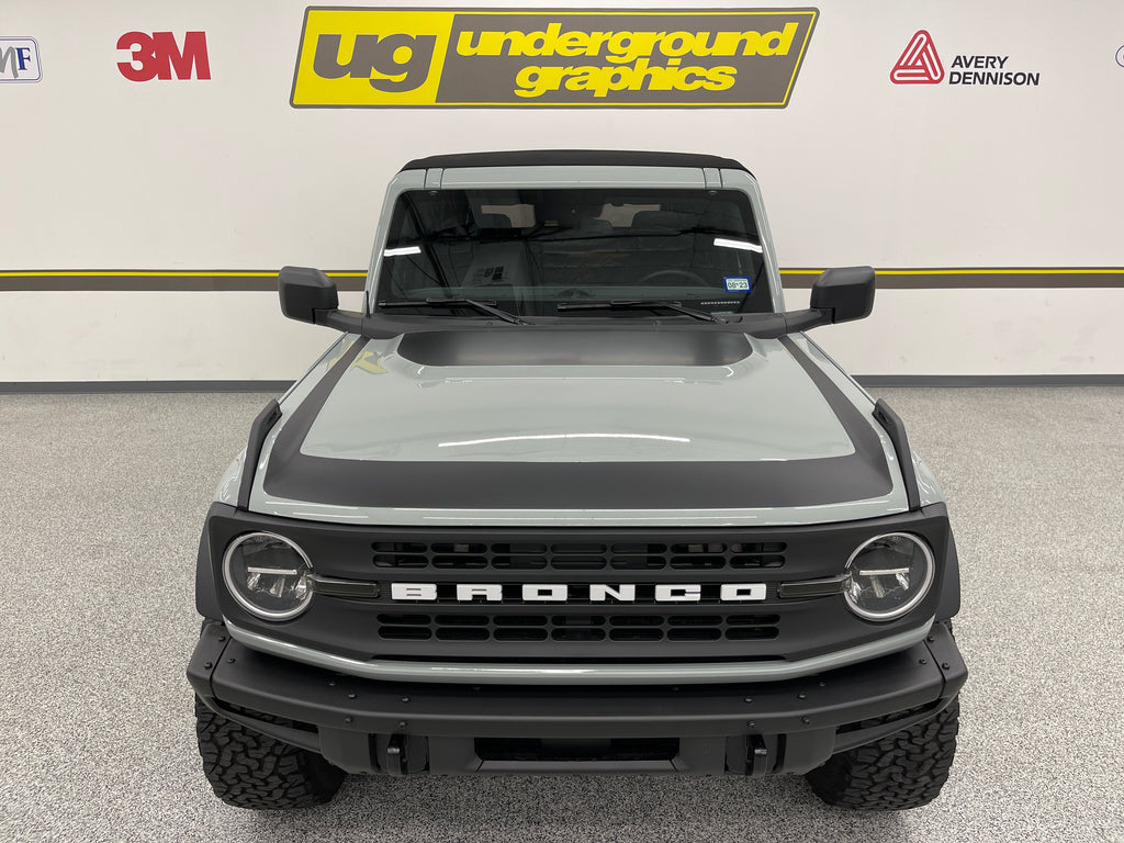 Bronco Hood Options — Underground Graphics