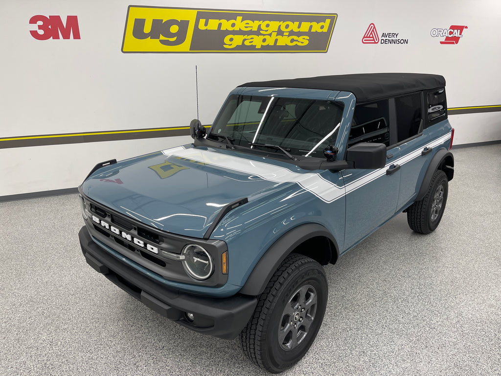 Bronco Stripes — Underground Graphics