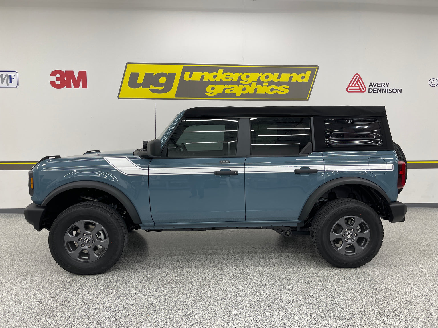 Bronco Stripes — Underground Graphics