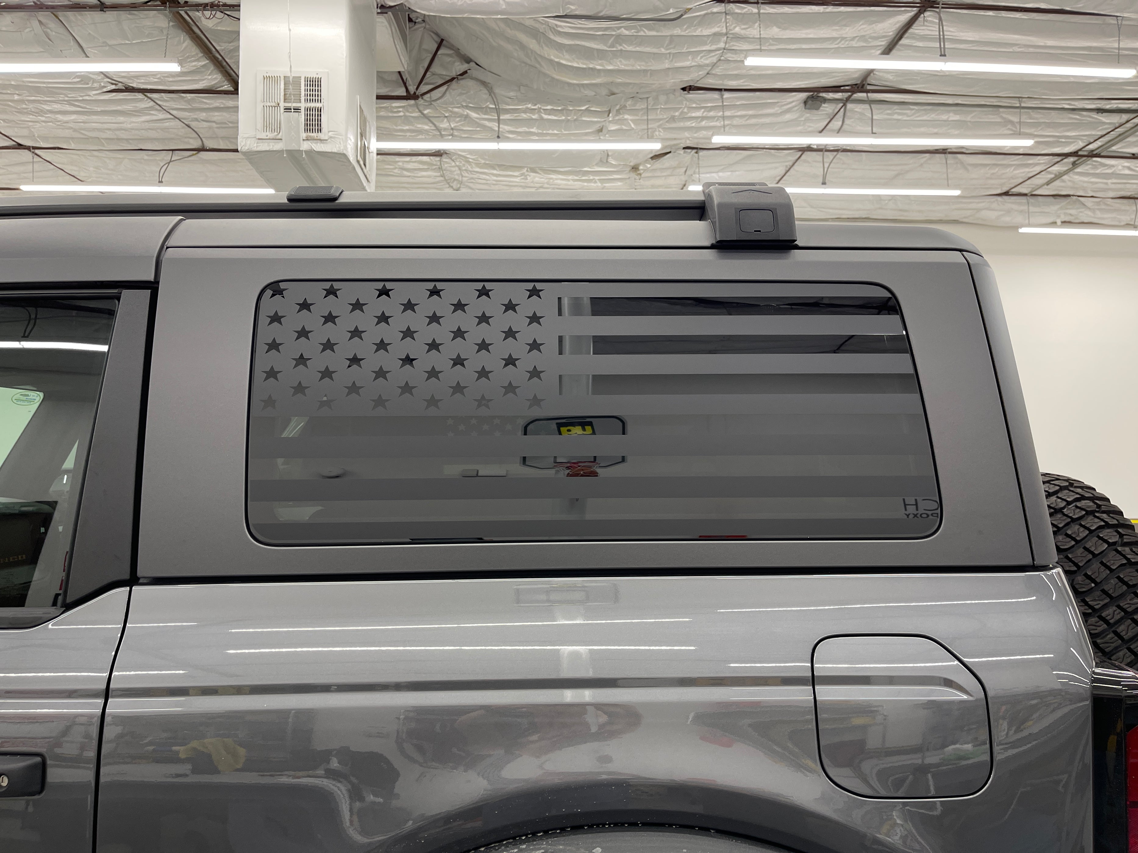 Bronco (Side) Window Flags — Underground Graphics