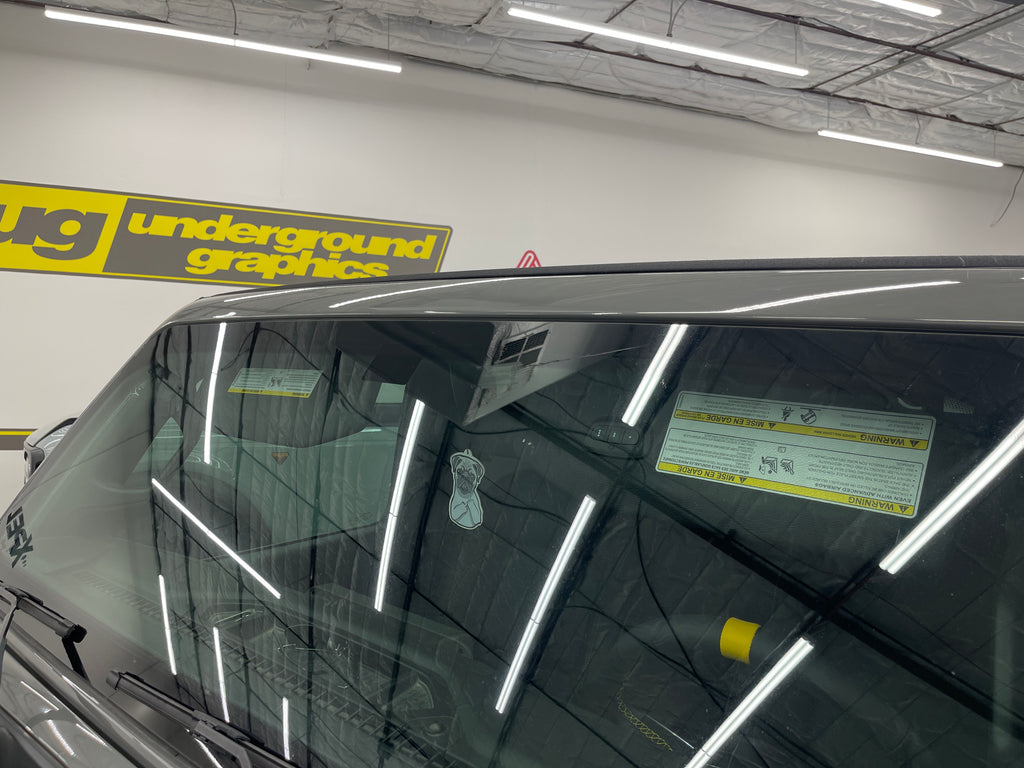 Jeep visor blackout overlays — Underground Graphics