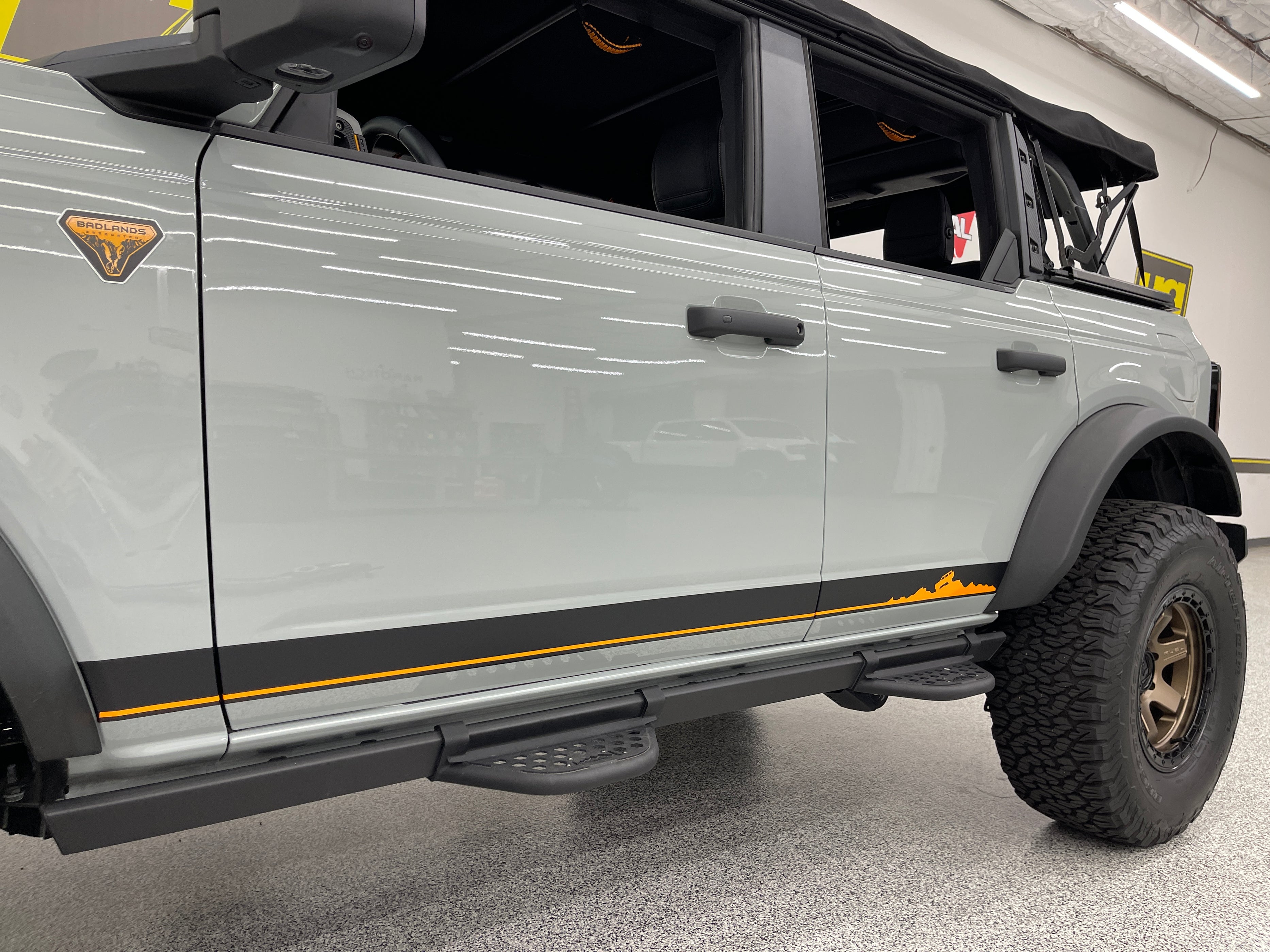 On the Rocks Bronco Rocker Kit — Underground Graphics