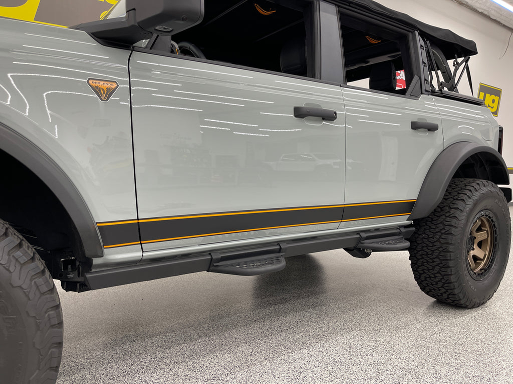 Bronco Rocker Kits — Underground Graphics