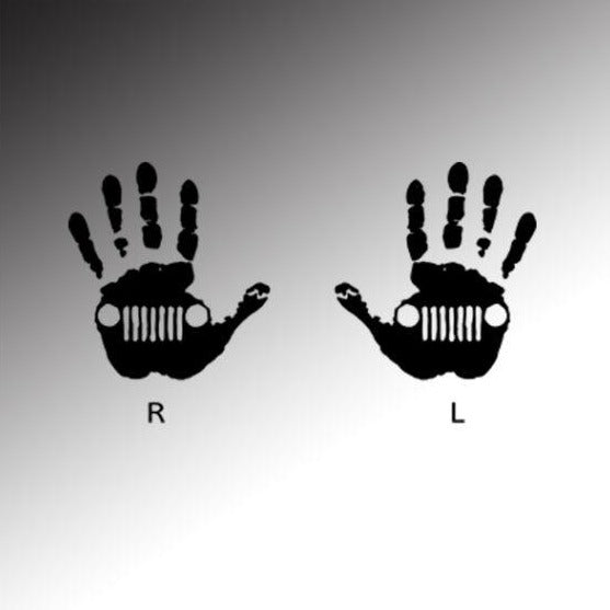 Jeep Wave Hand print — Underground Graphics
