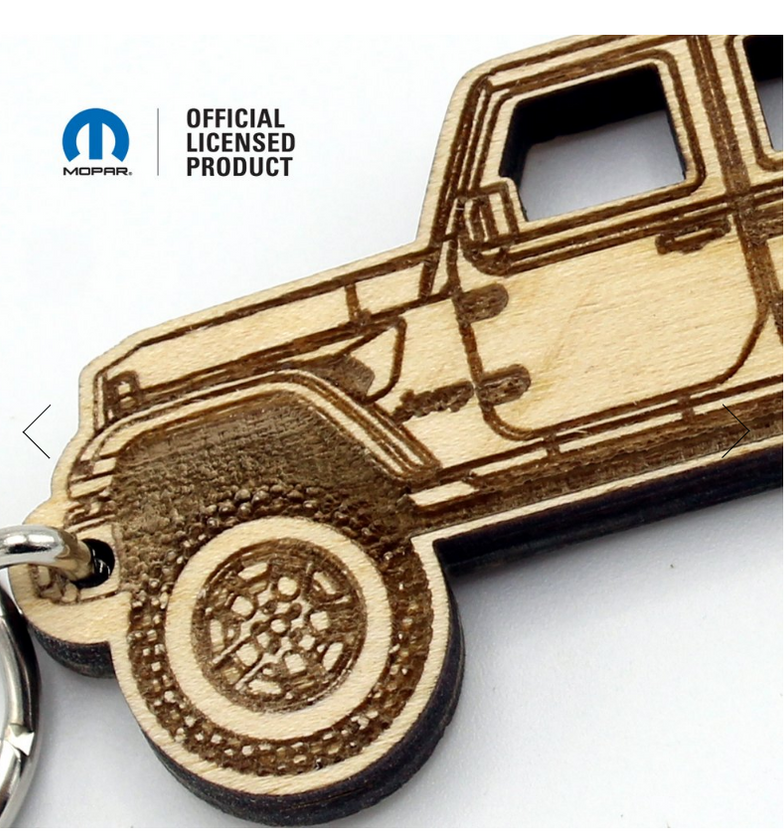 GLADIATOR JT - JEEP® KEYCHAIN — Underground Graphics