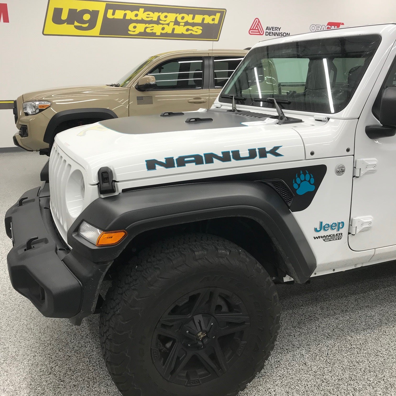 Jeep Names (Sold As A Pair) — Underground Graphics