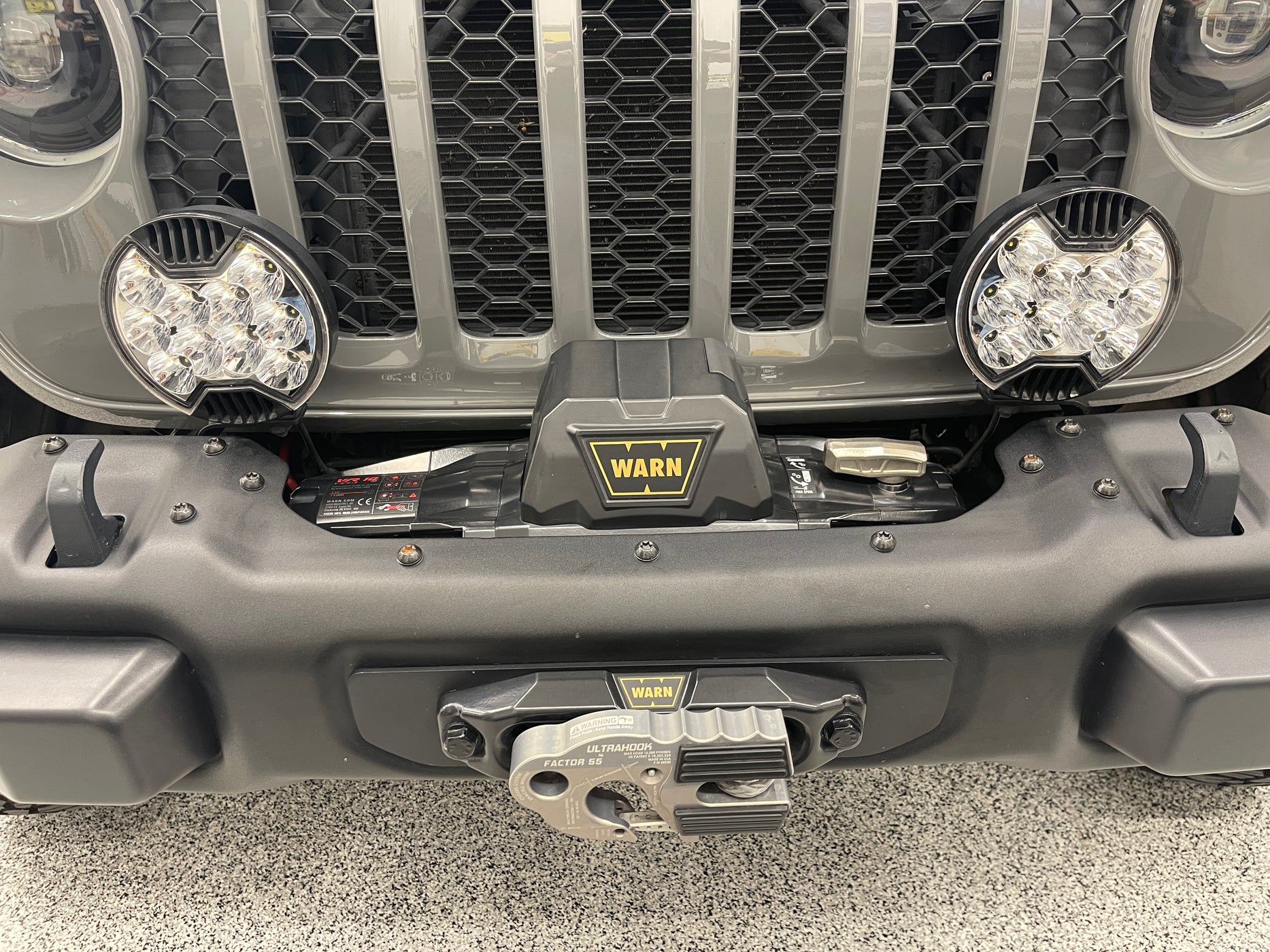 Warn Winch Decal Set — Underground Graphics