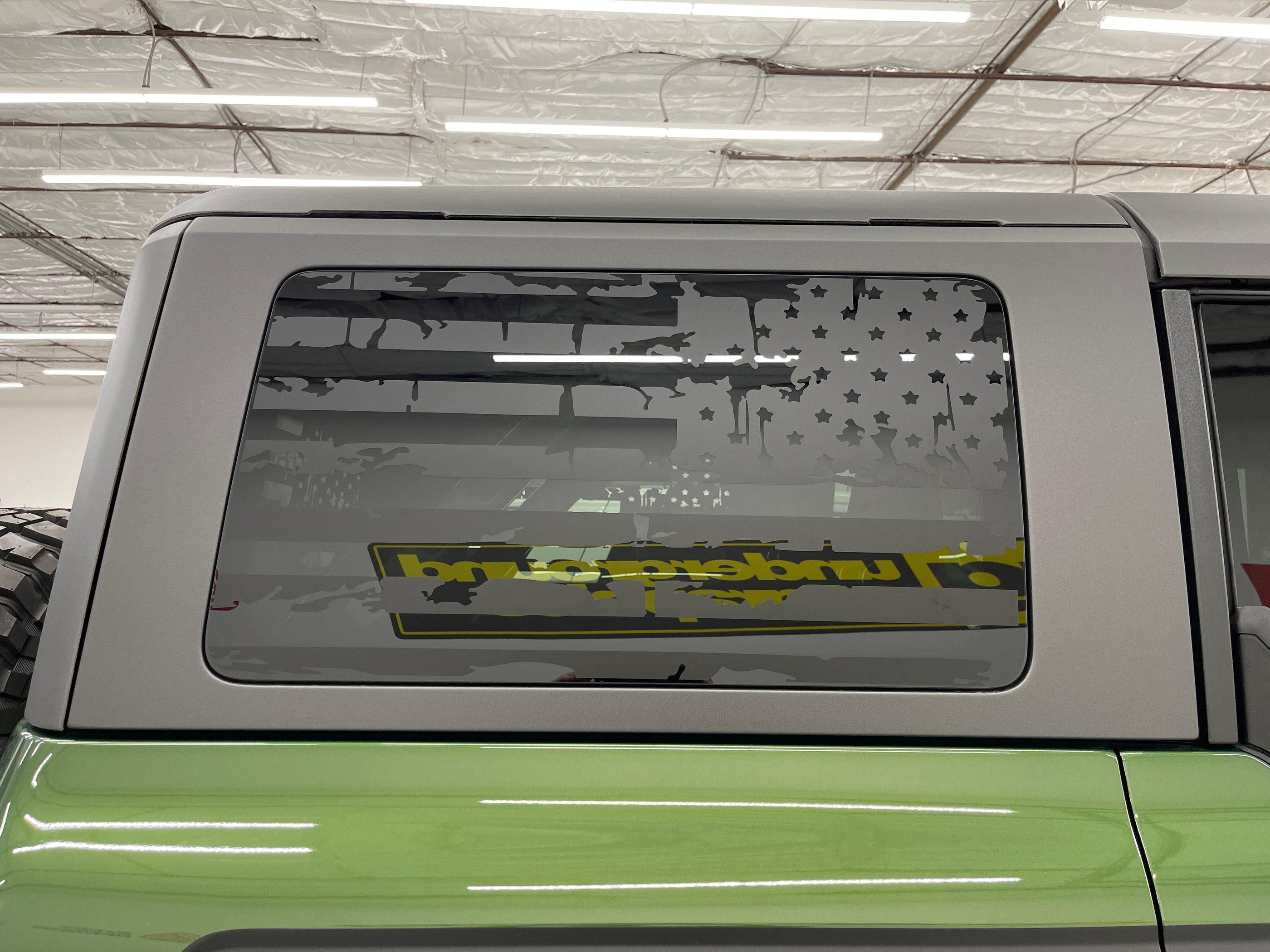 Bronco (Side) Window Flags — Underground Graphics