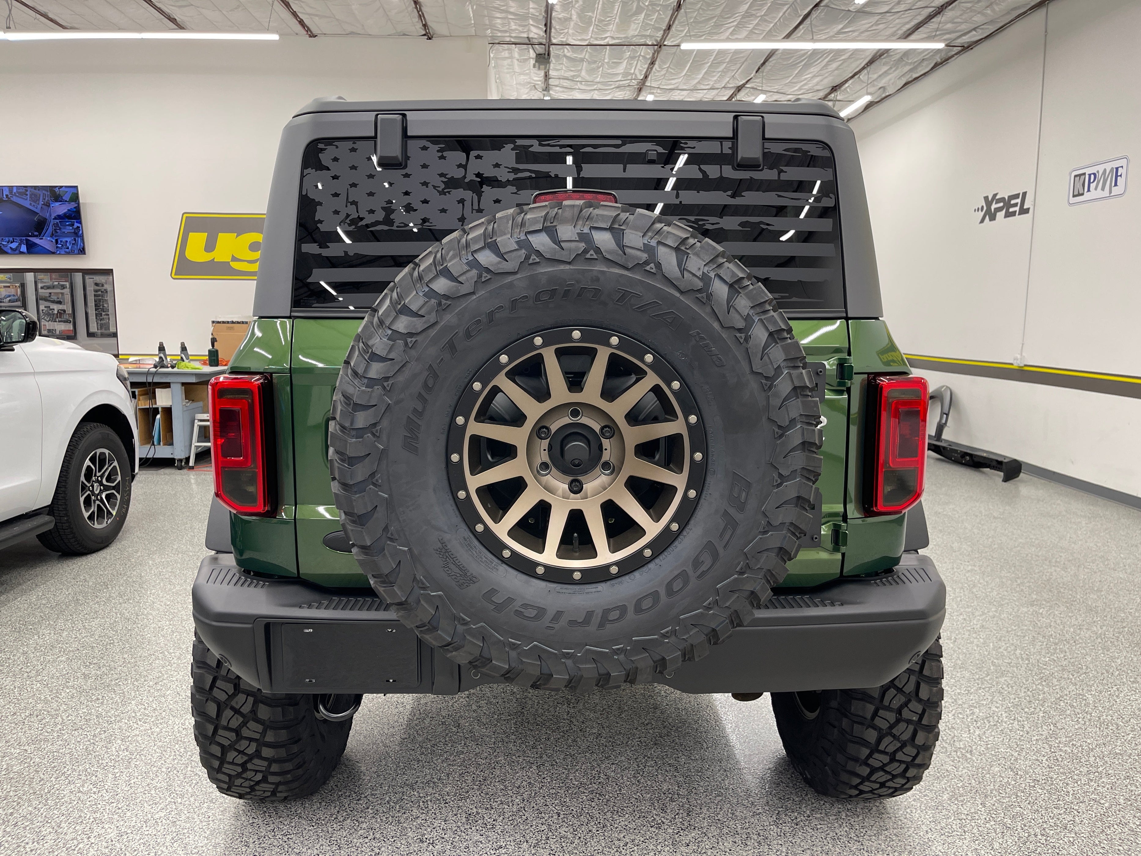 Bronco (Rear) Window Flags — Underground Graphics